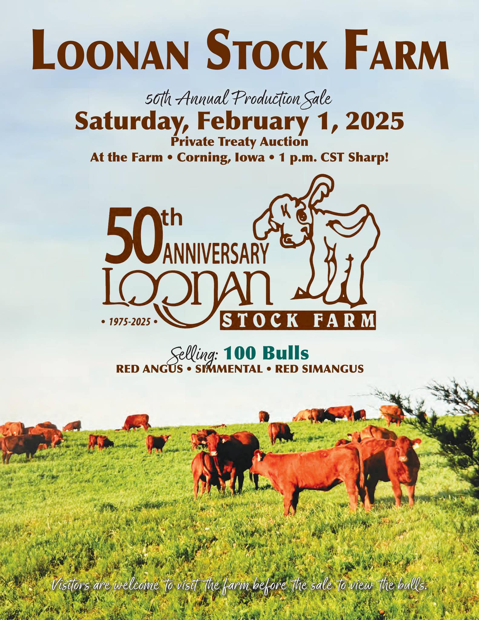 Loonan Stock Farm 50th Annual Production Sale by LivestockDirect - Issuu