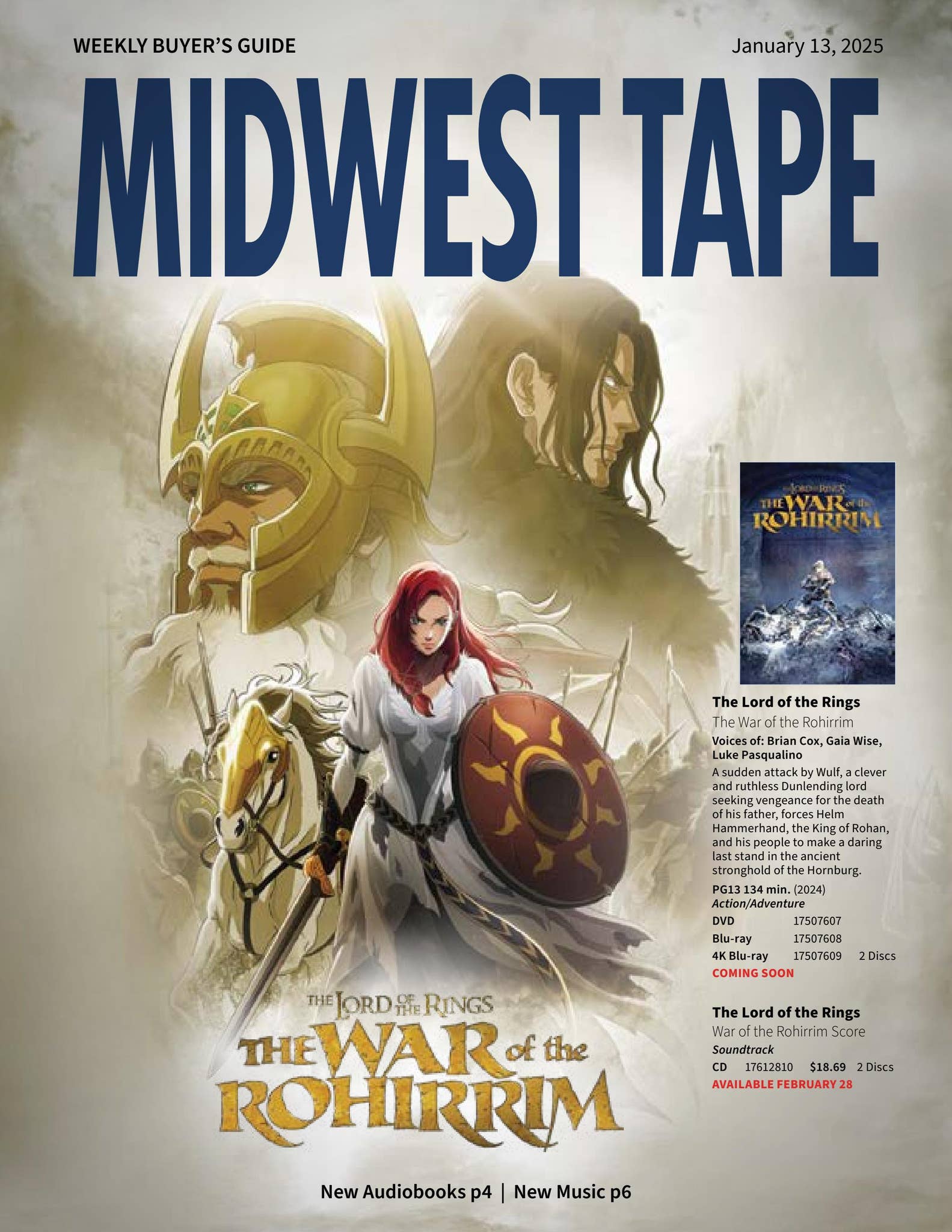 Midwest Tape Weekly January 13, 2025 by Midwest Tape - Issuu