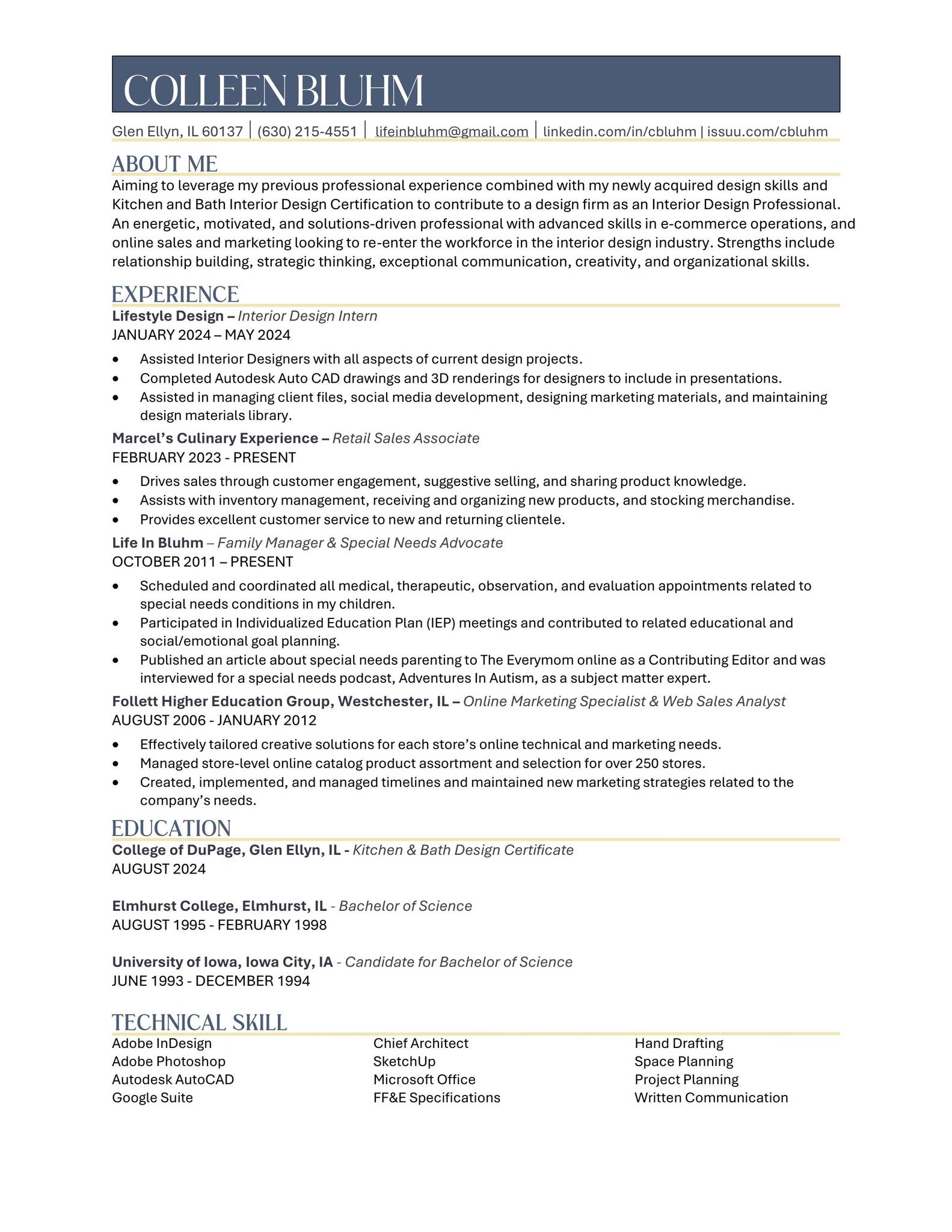 Colleen Bluhm_Resume by cbluhm - Issuu