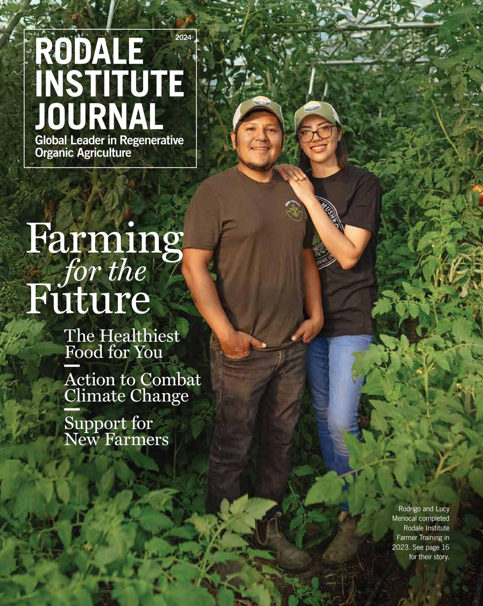 Rodale Institute Journal - Fall 2024 by rodaleinstitute - Issuu