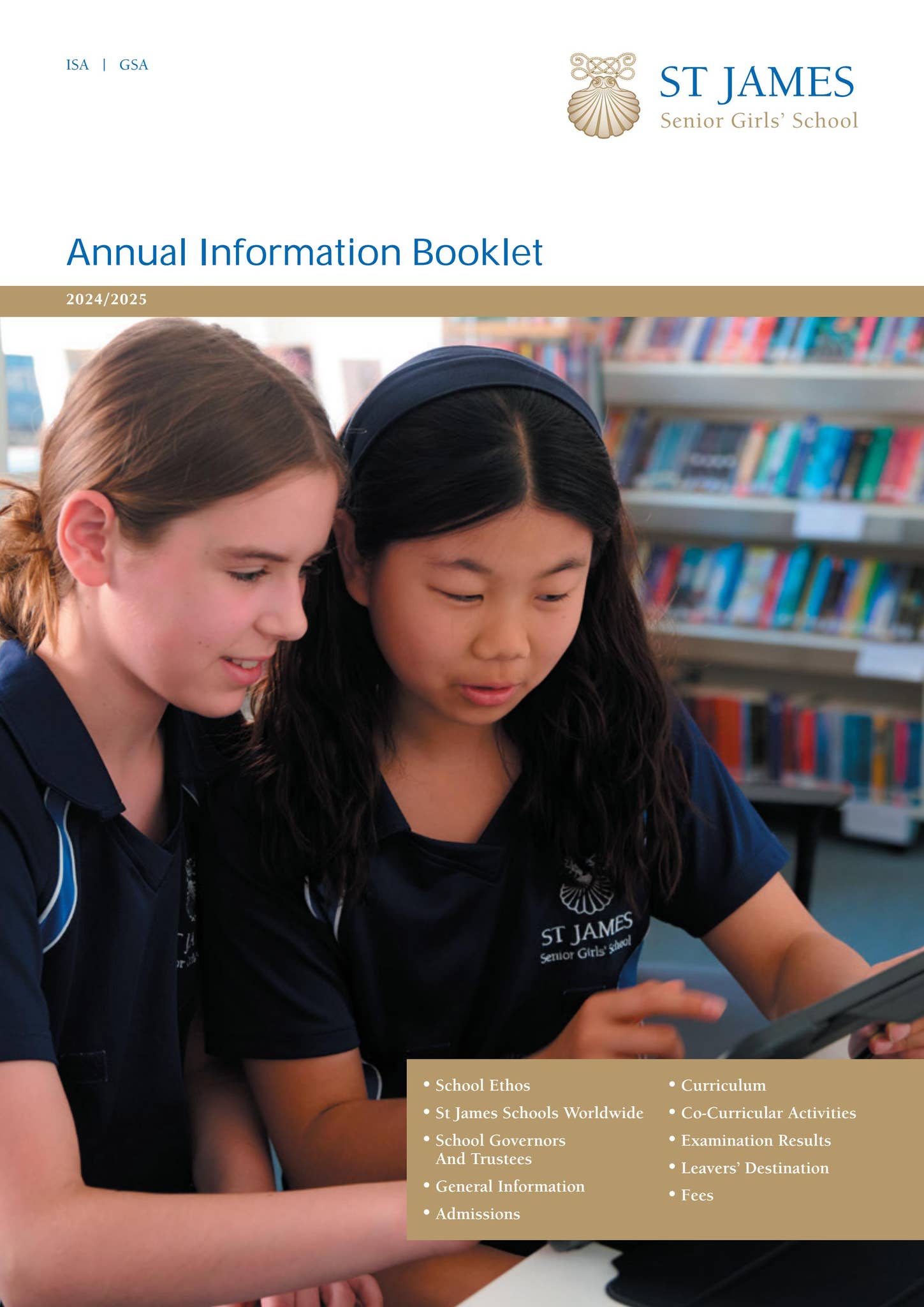Annual Information Booklet 2024/2025 - St James Senior Girls' School by St James Schools - Issuu