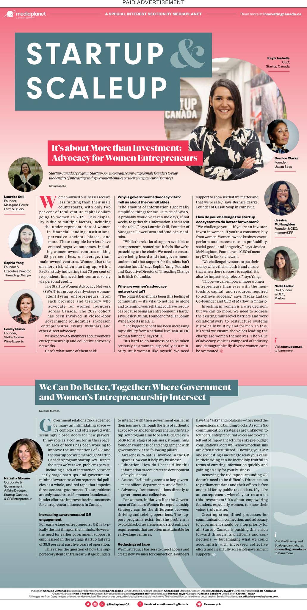 Startup & Scaleup 2022 by Mediaplanet Canada - Issuu