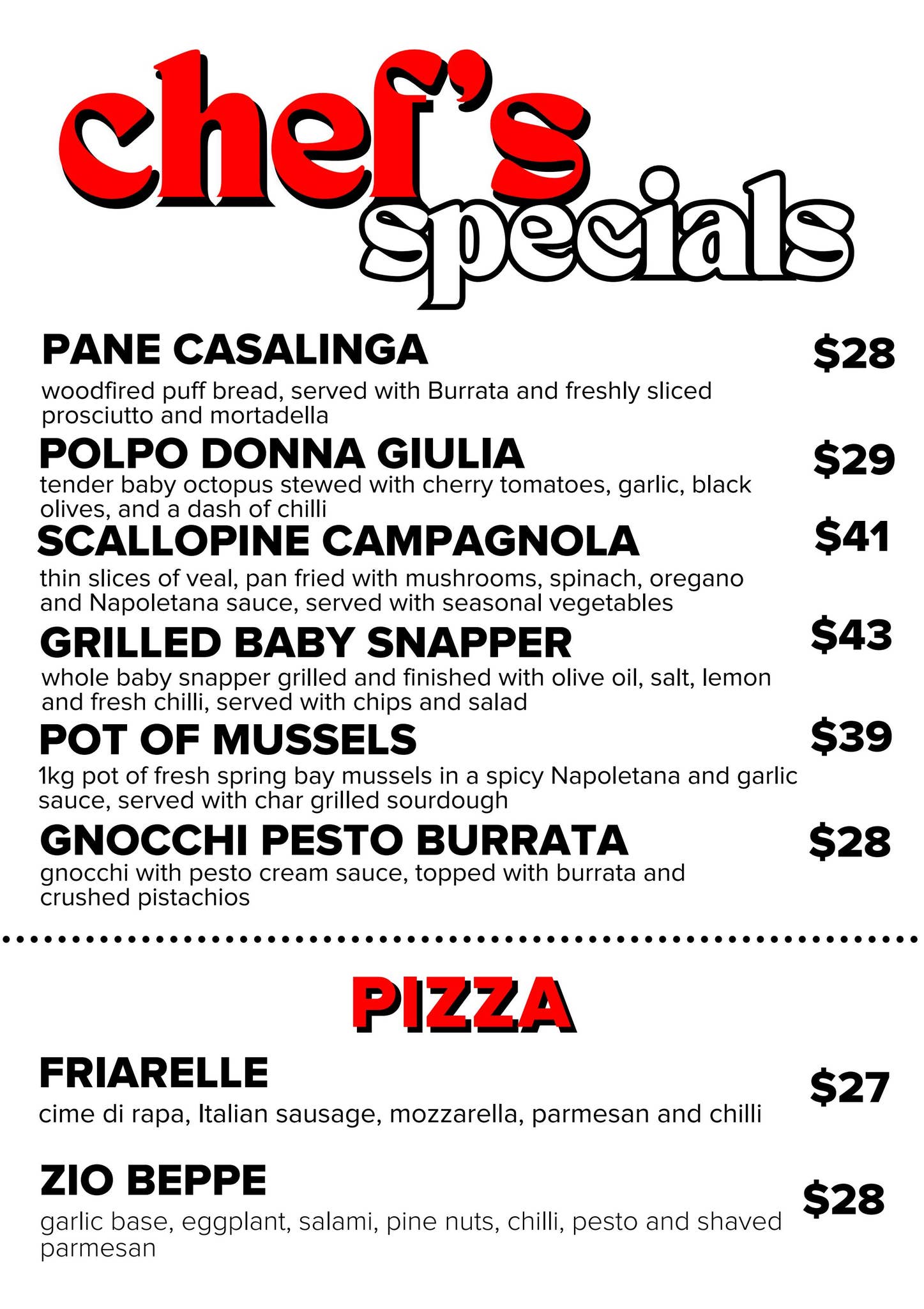Bankstown Golf Club Chef's Specials by Bankstown Sports Club - Issuu