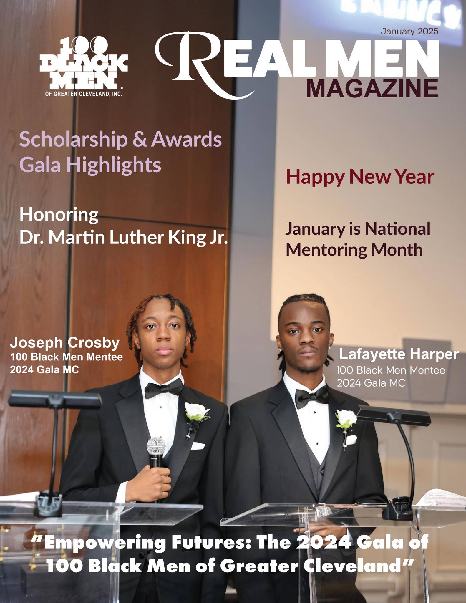 100 Black Men of Greater Cleveland, Inc. Real Men Magazine January 2025 ...