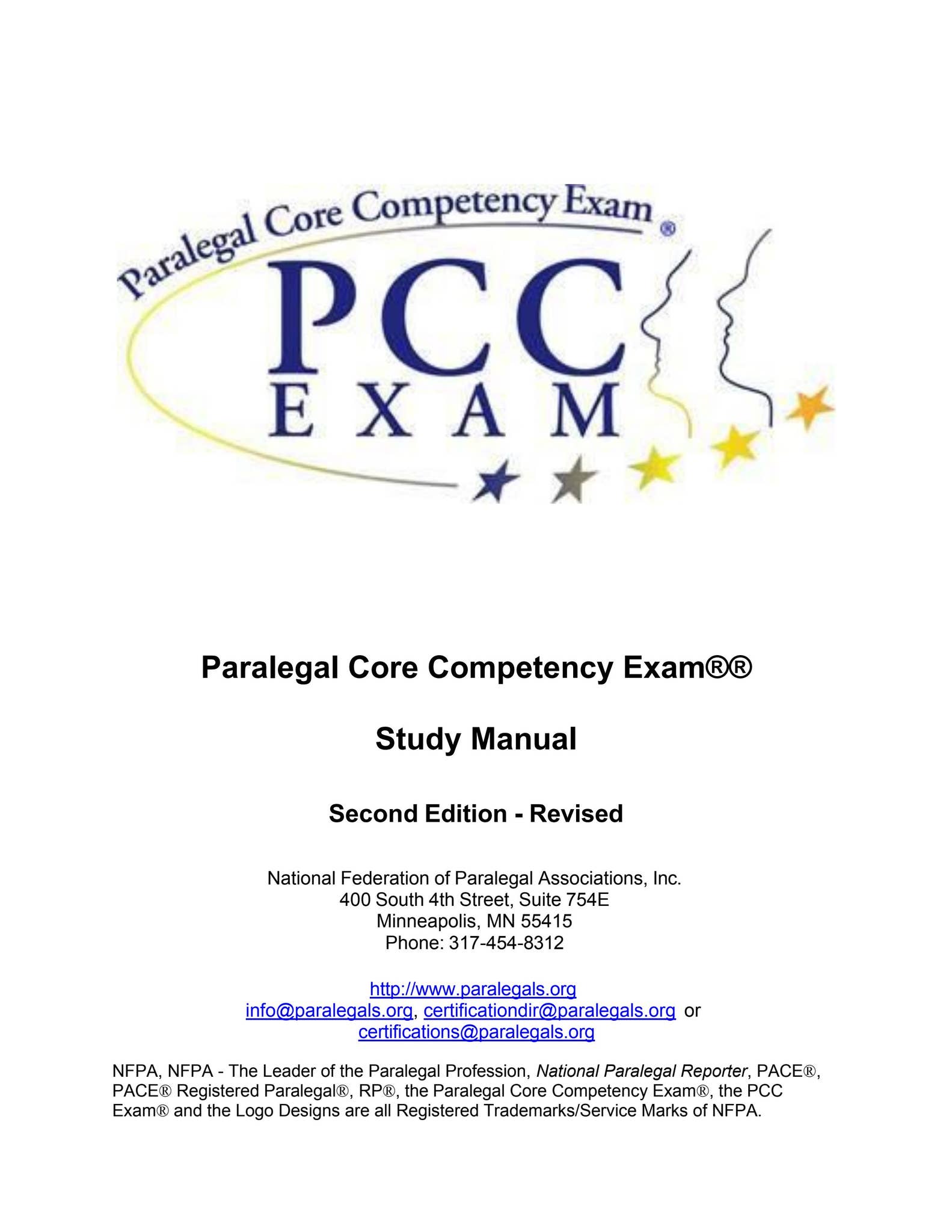 Paralegal CORE Competency Exam (PCCE) Study Manual - Second Edition ...