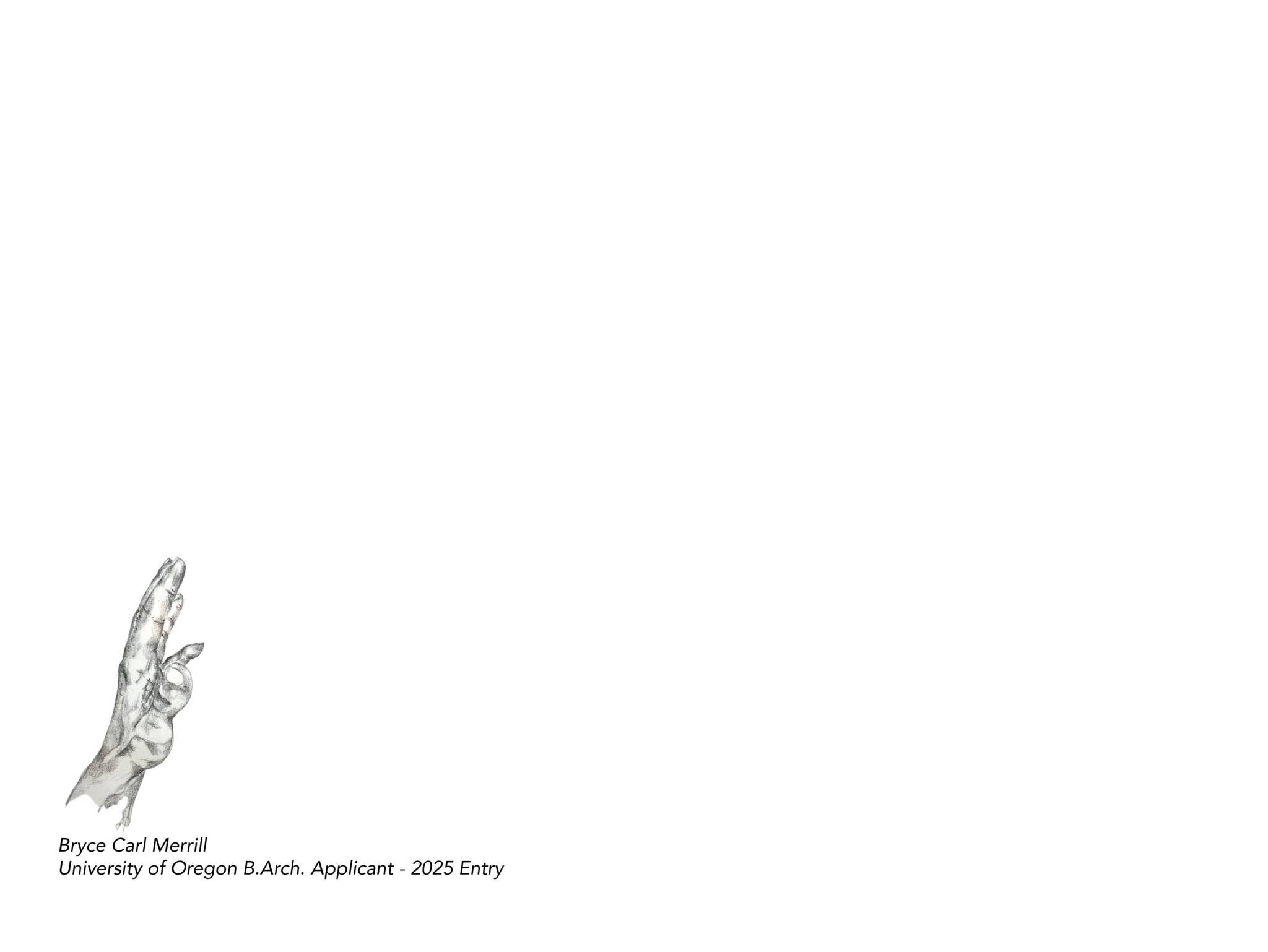 Bryce Merrill - University of Oregon B.Arch. Portfolio by Bryce Merrill ...