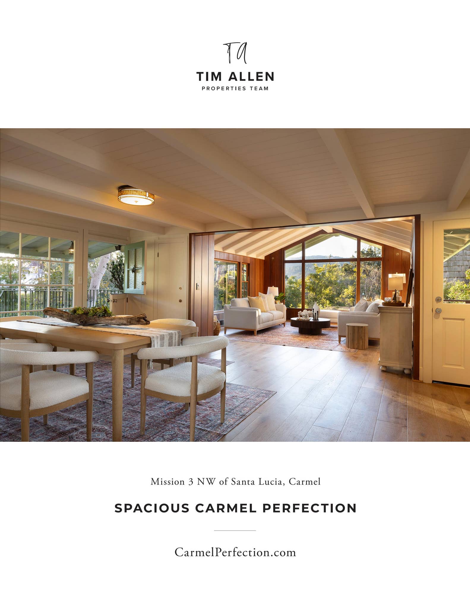 Spacious Carmel Perfection - Mission 3 NW of Santa Lucia by Tim Allen ...