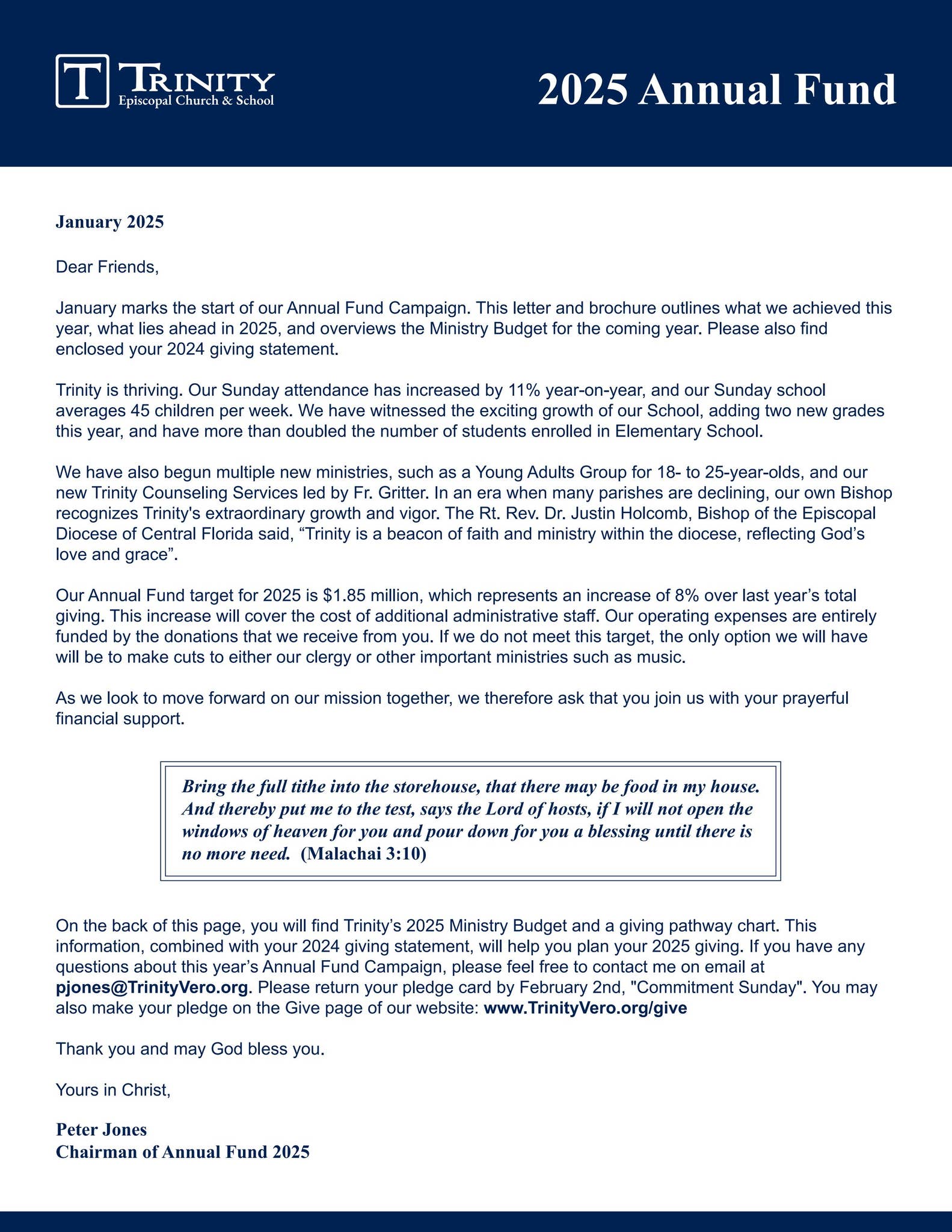 Chairman's Annual Fund Letter 2025 by jgritter-trinityvero - Issuu