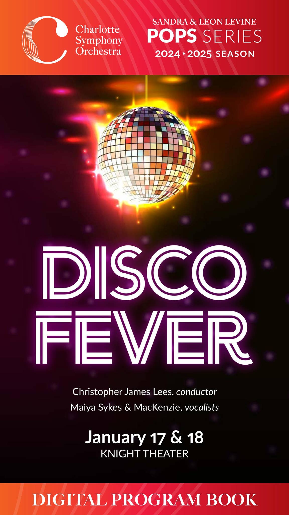 CSO Disco Fever - program 01-17-25 by Charlotte Symphony Orchestra - Issuu