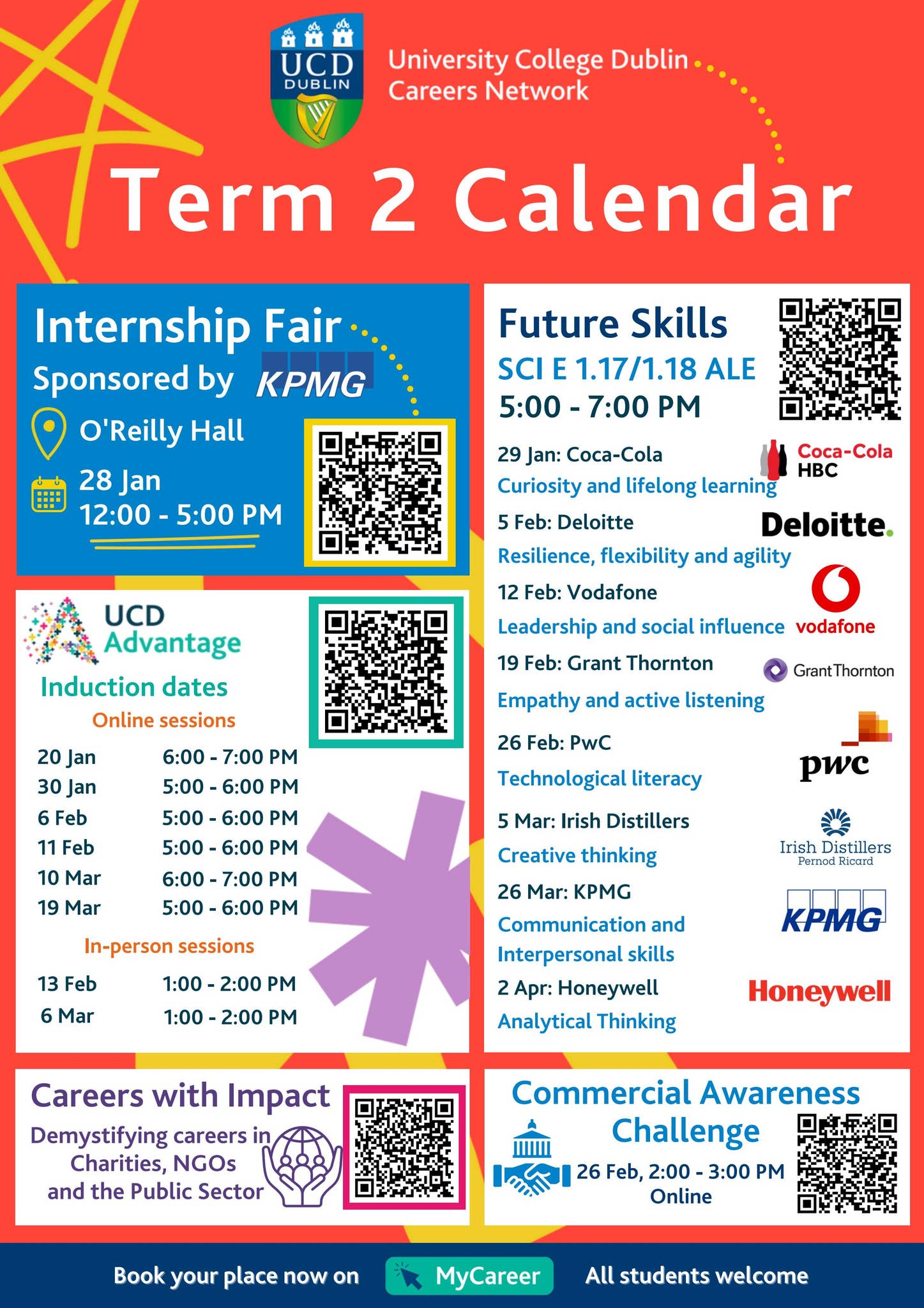 UCD Careers Network - Term 2 Calendar 2025 by ucdcareers - Issuu