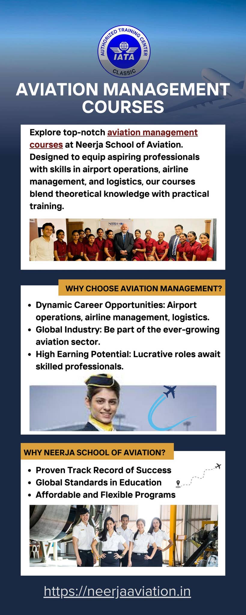 Aviation Management Courses At Neerja School of Aviation by Neerja ...