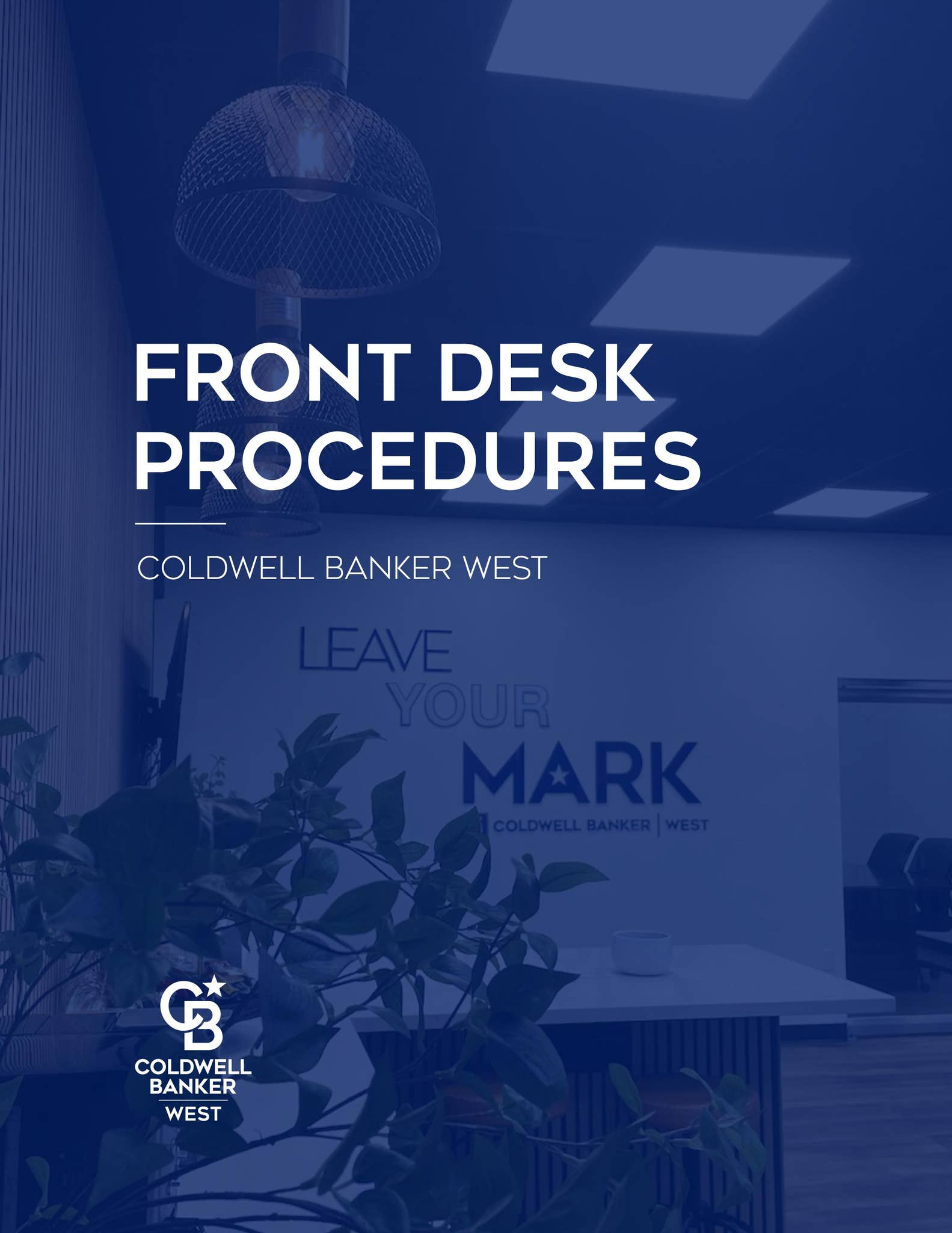 Front Desk Procedures by Coldwell Banker West - Issuu