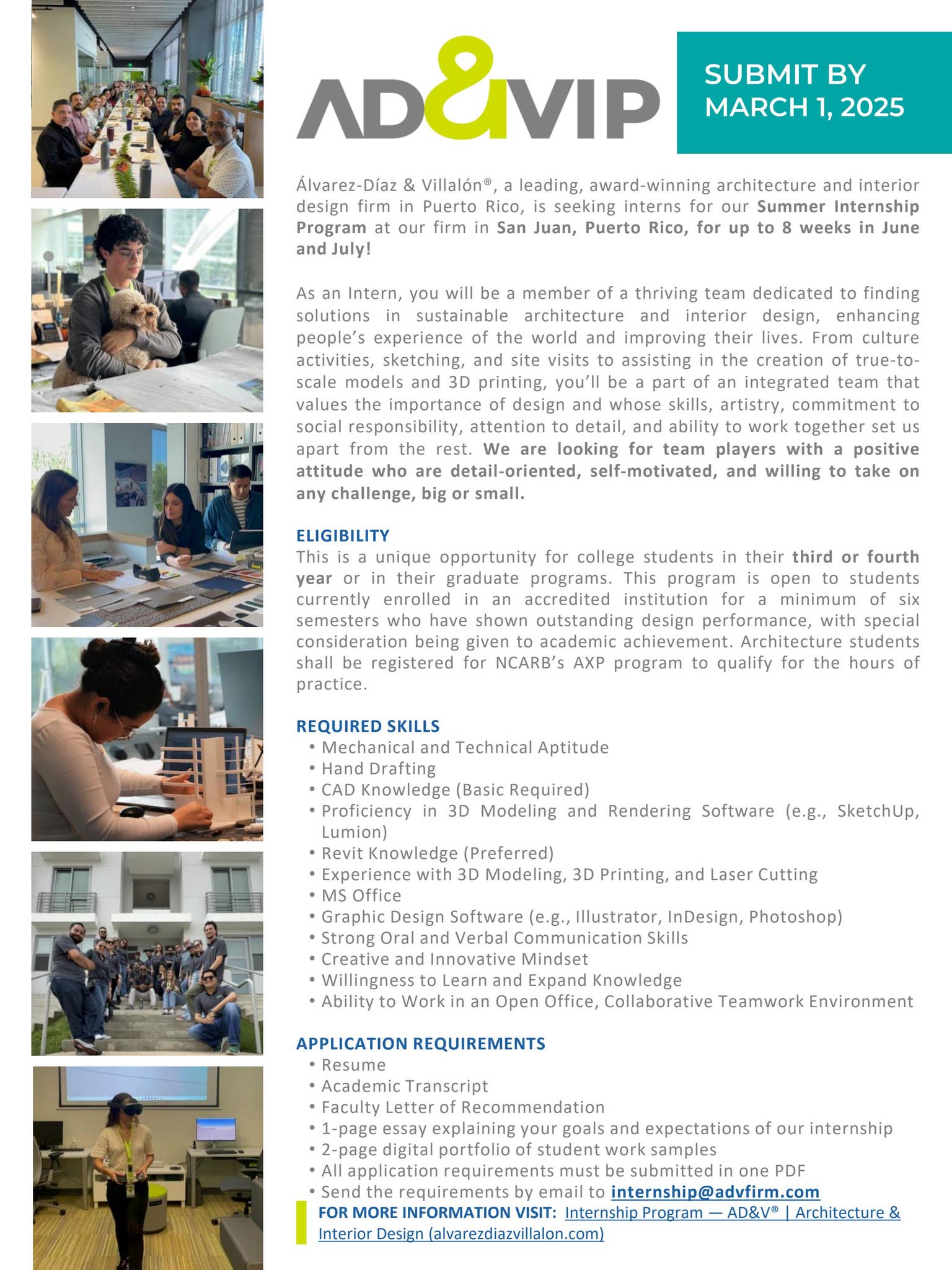 AD&VIP - Summer Internship 2025 by Álvarez‐Díaz & Villalón® - Issuu