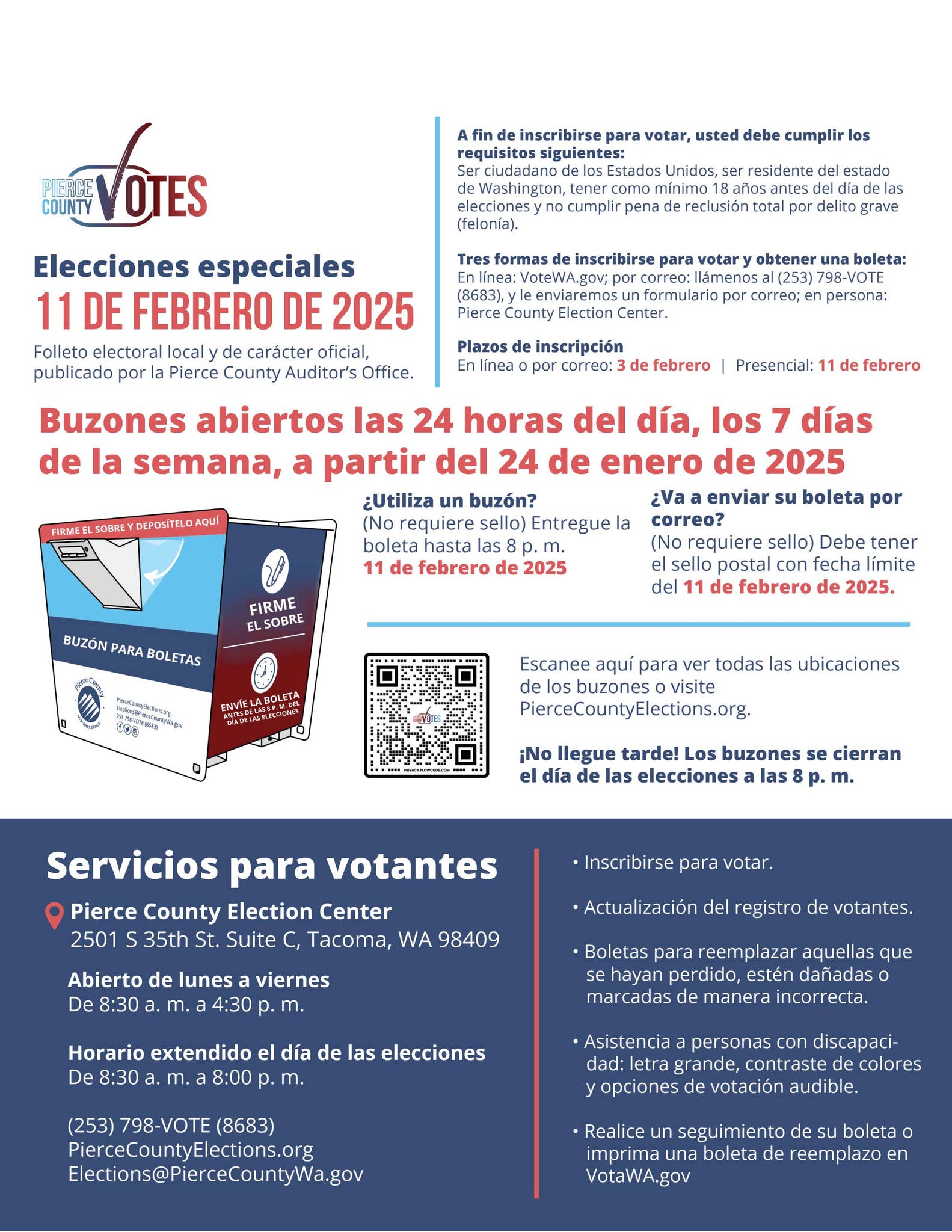 Spanish Voter Pamphlet Feb 2025 by Pierce County - Issuu