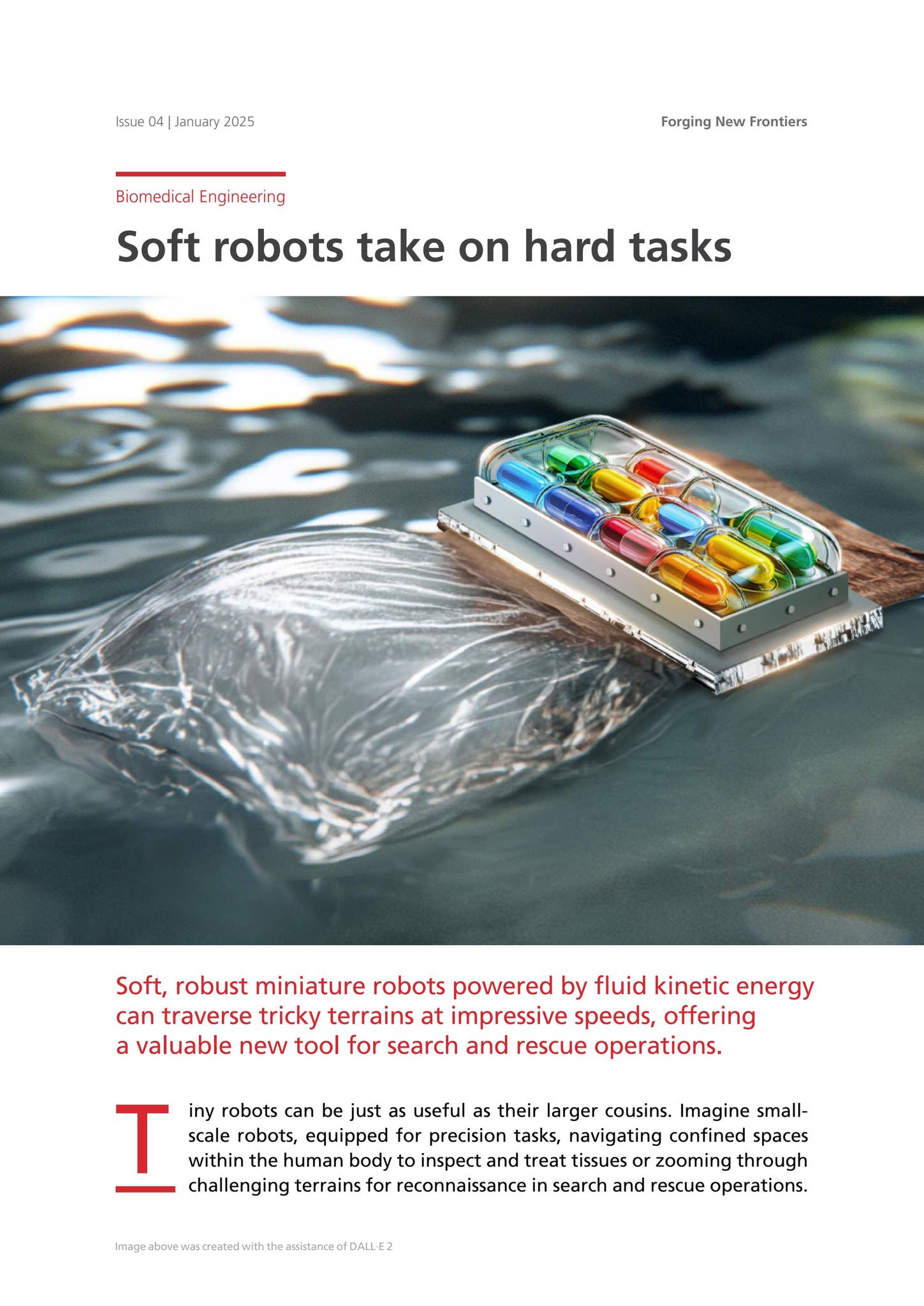 Issue 04- Soft robots take on hard tasks by NUS-CDE - Issuu