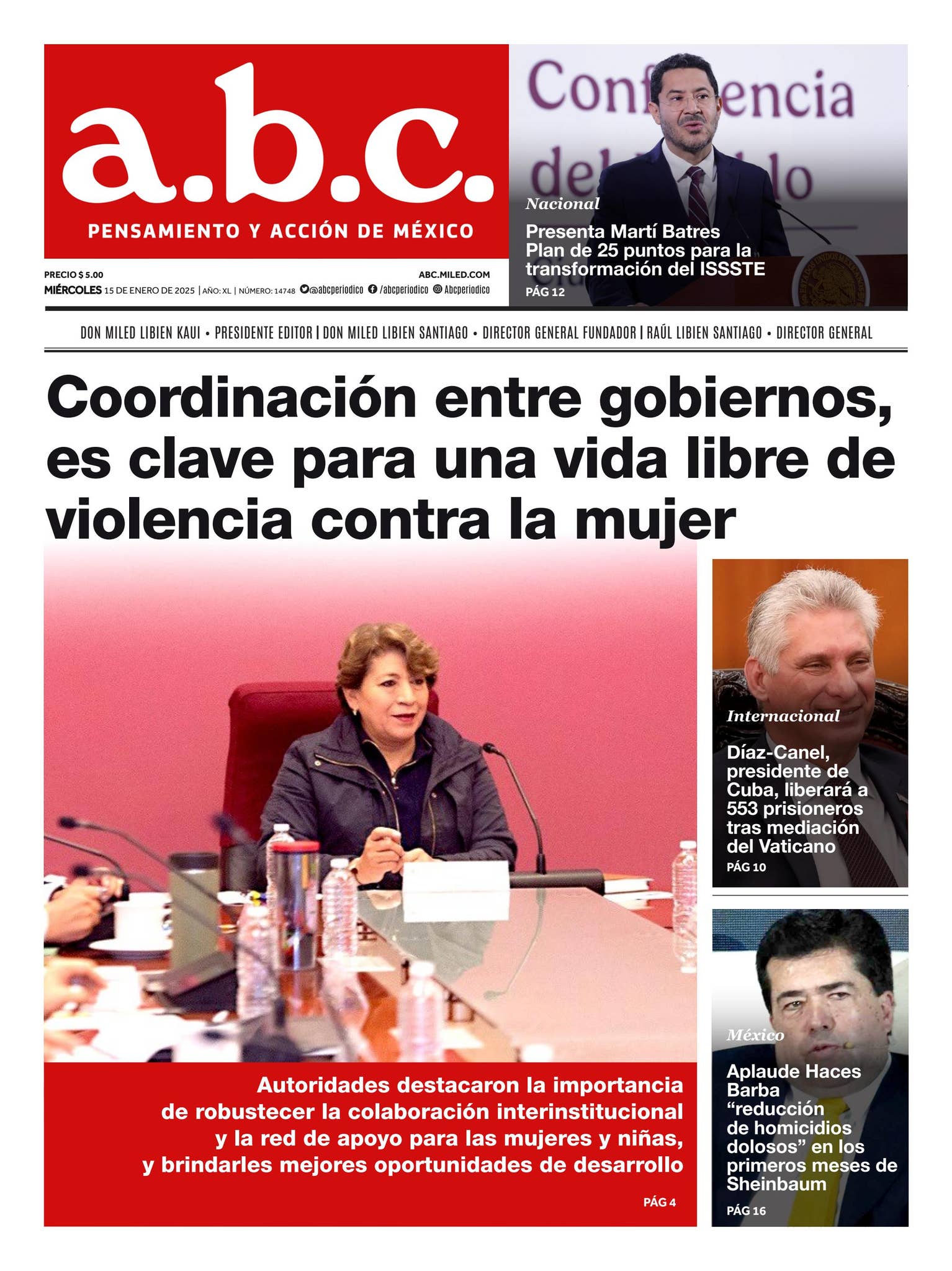 ABC_MEXICO_15_1_2025 by Grupo Miled - Issuu