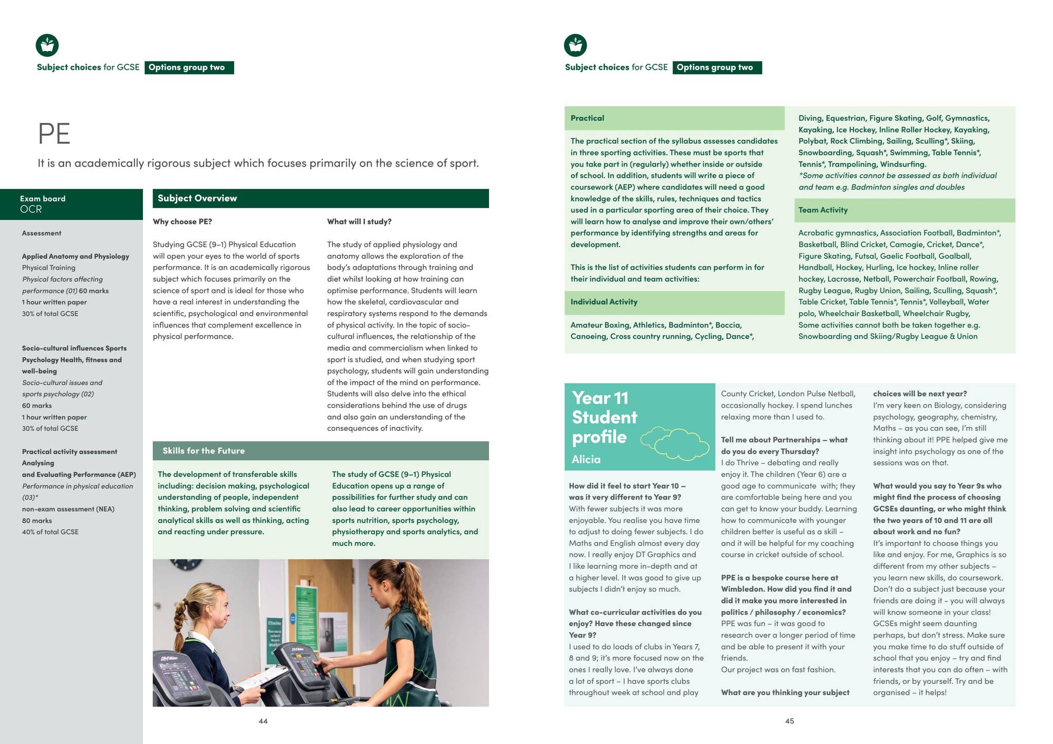 Pathways - GCSE Options Booklet 2025 by Wimbledon High School - Issuu