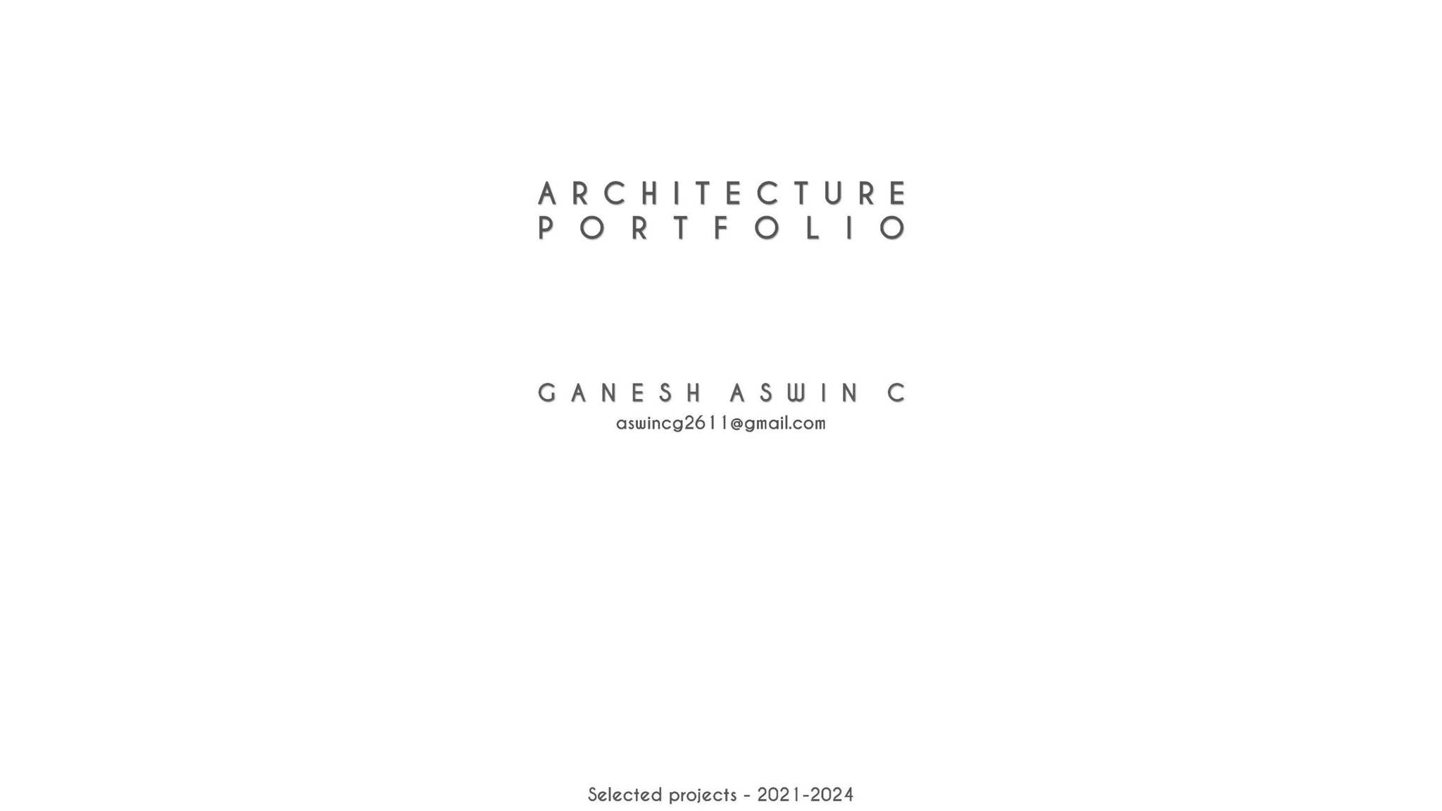 Aswin CG Portfolio -2025 by aswin cg - Issuu
