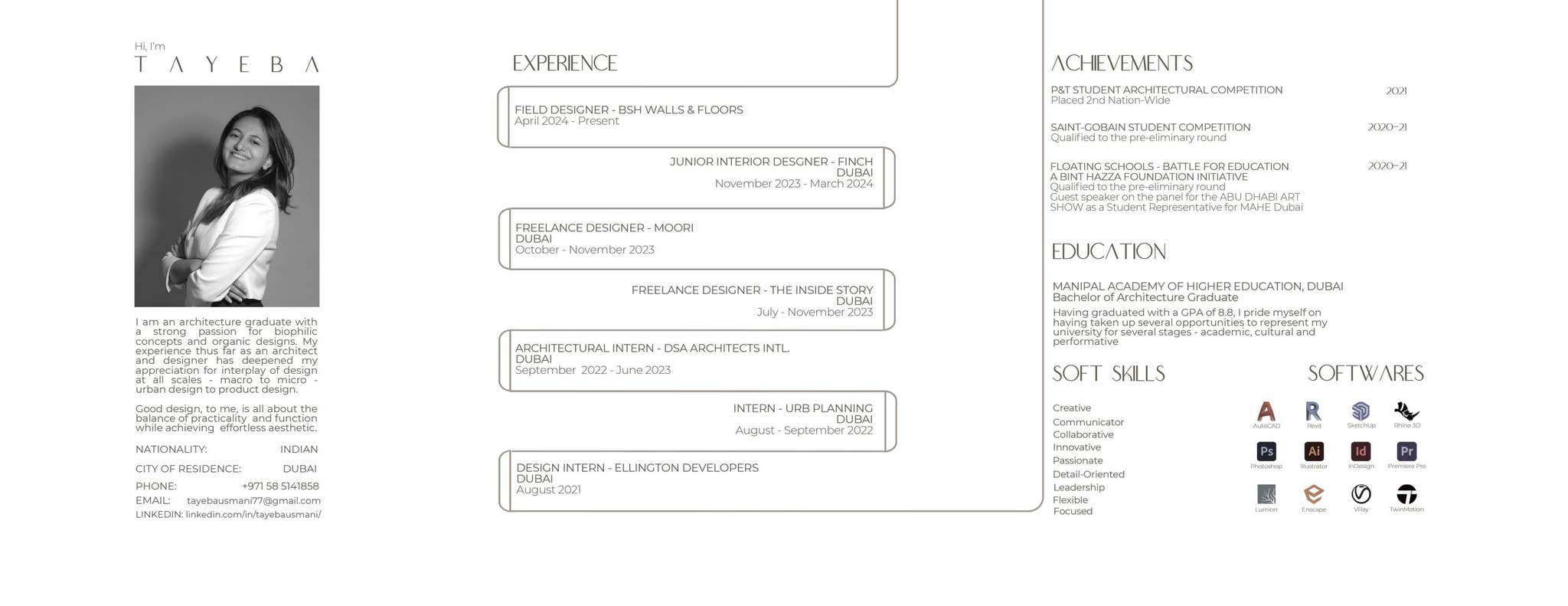 Tayeba Usmani - CV & Portfolio - 2025 by DiamondBags 77 - Issuu