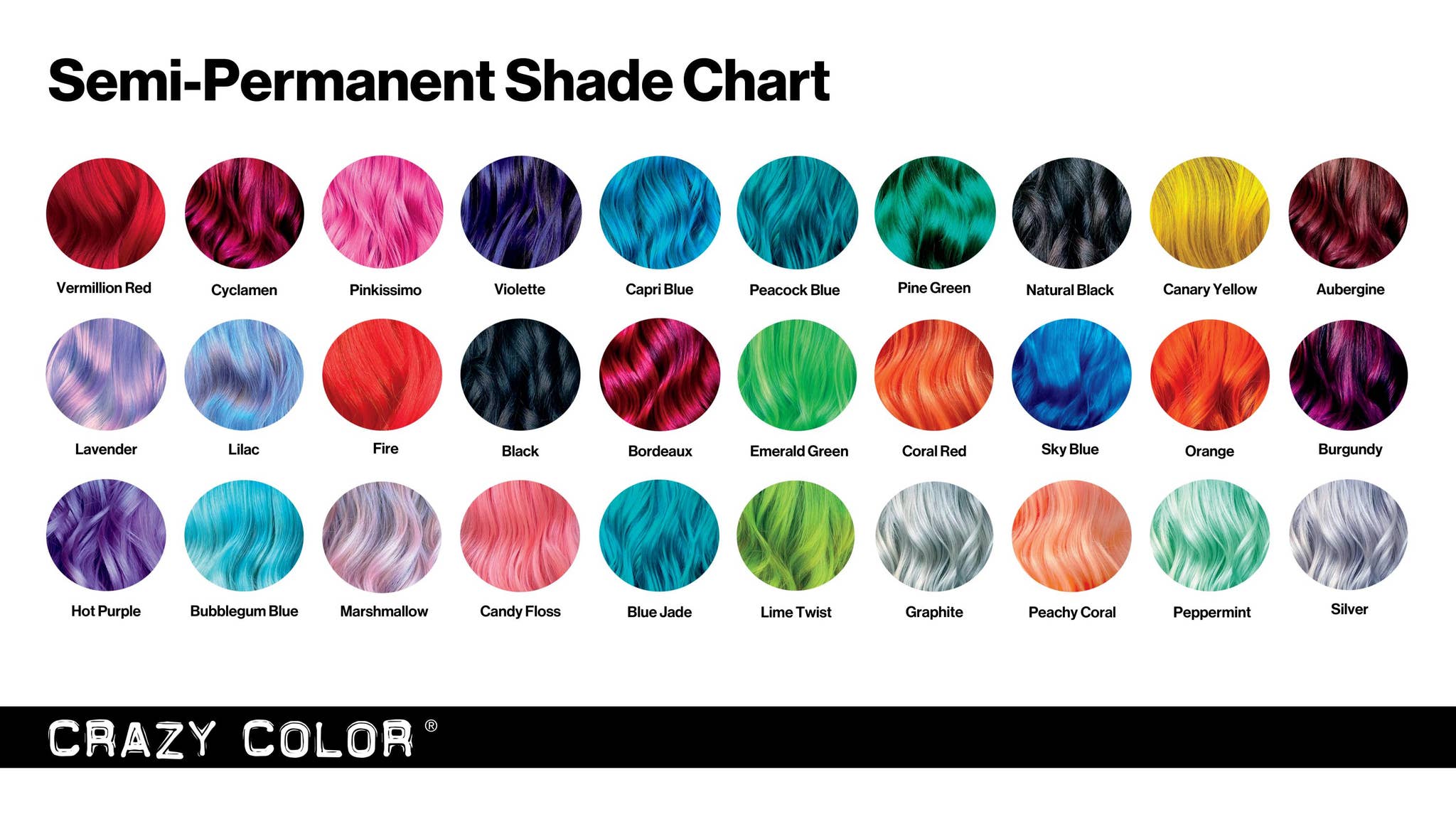 Crazy Color Shade Chart by Salon Supplies - Issuu