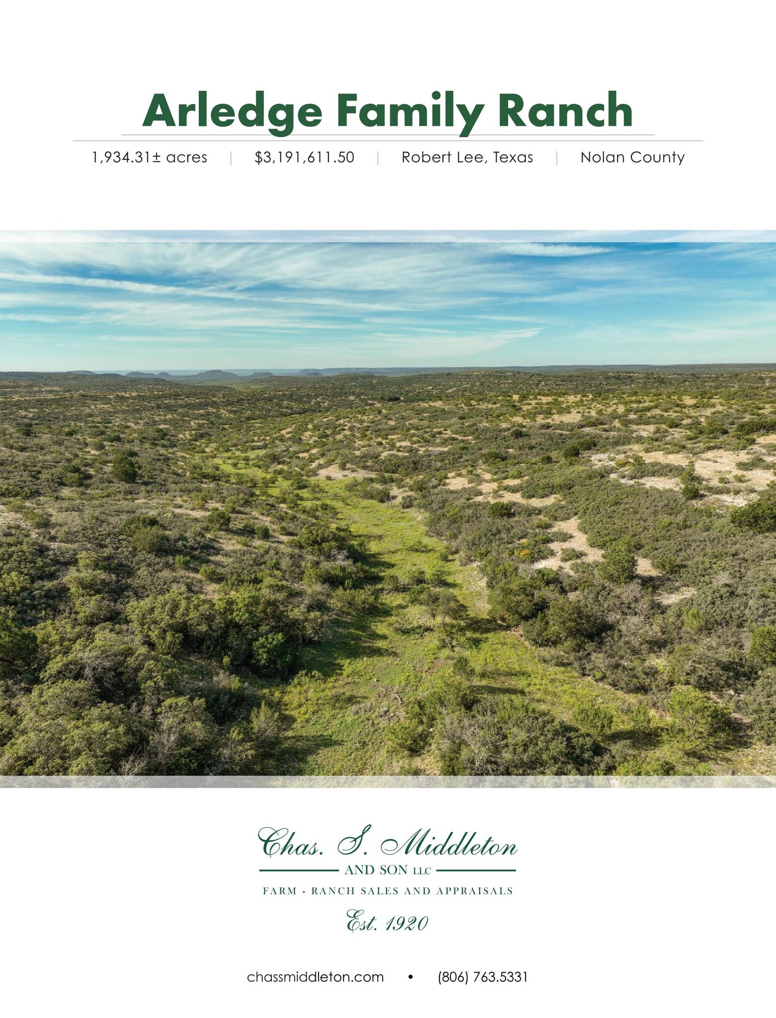 Arledge Family Ranch | Nolan County, Texas by csmandson - Issuu