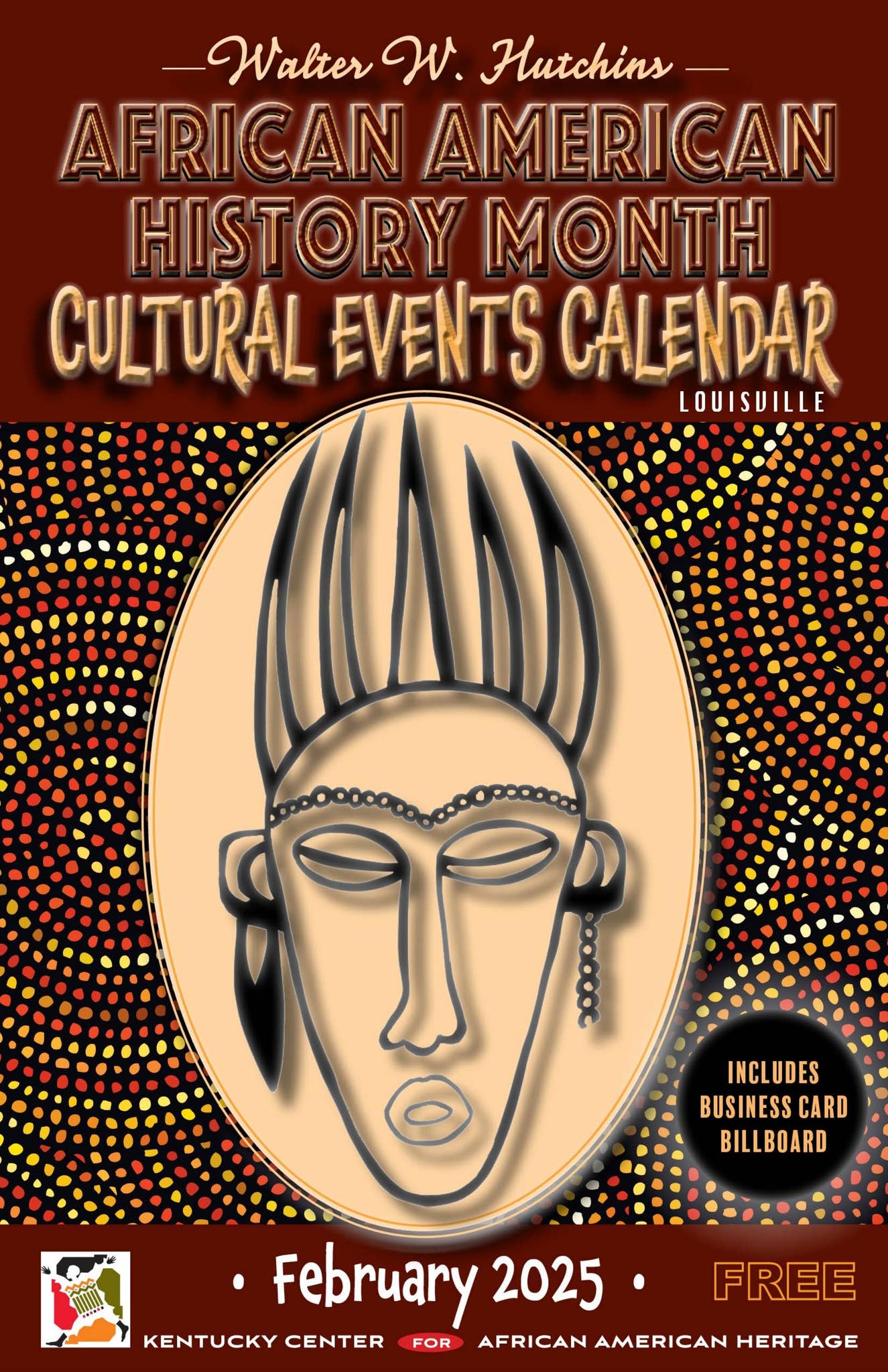 2025 Cultural Events Calendar by Kentucky Center for African American ...
