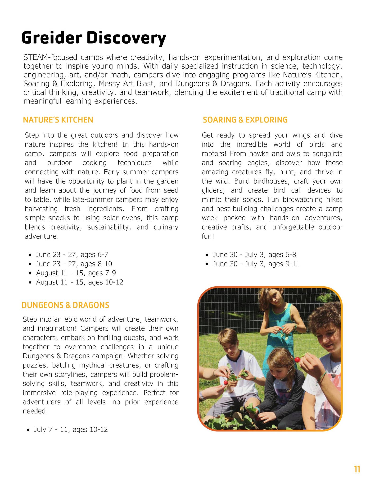 YMCA Camp Greider - 2025 Summer Program Guide by ...