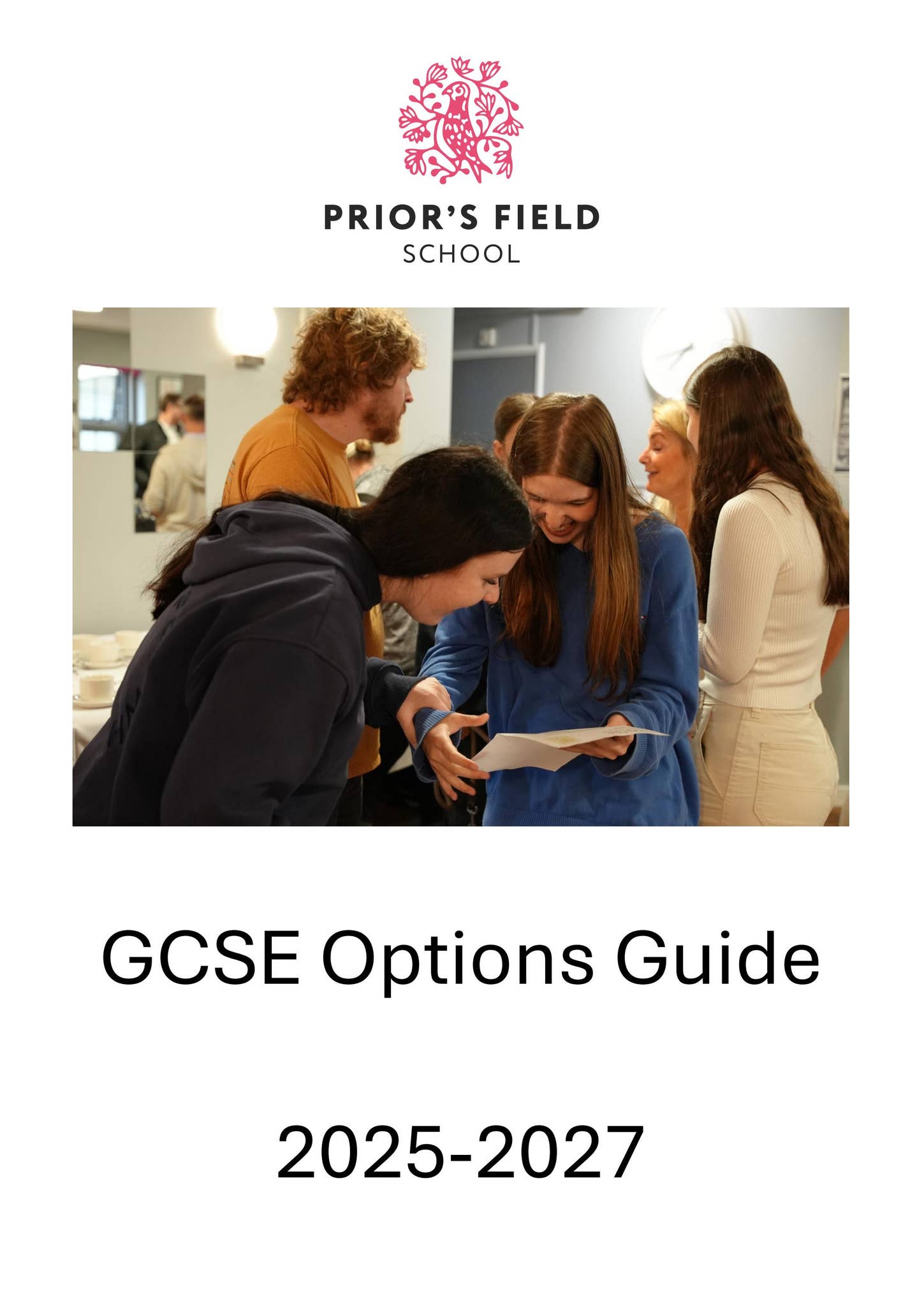 GCSE Options Guide 2025-2027 by Prior's Field - Issuu