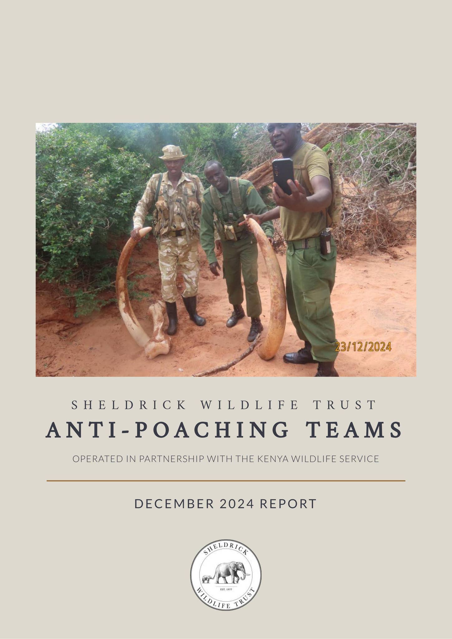 SWT/KWS Anti-Poaching Report December 2024 by Sheldrick Wildlife Trust ...