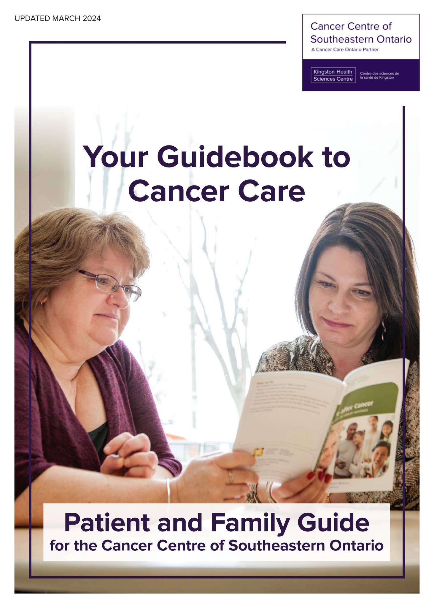 Cancer Centre of Southeastern Ontario - Your Guidebook to Cancer Care ...