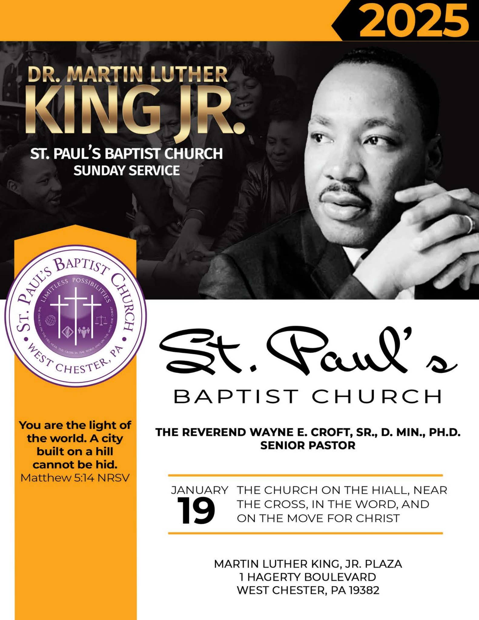 MLK Sunday Bulletin 01-19-2025 by SPBC - Issuu