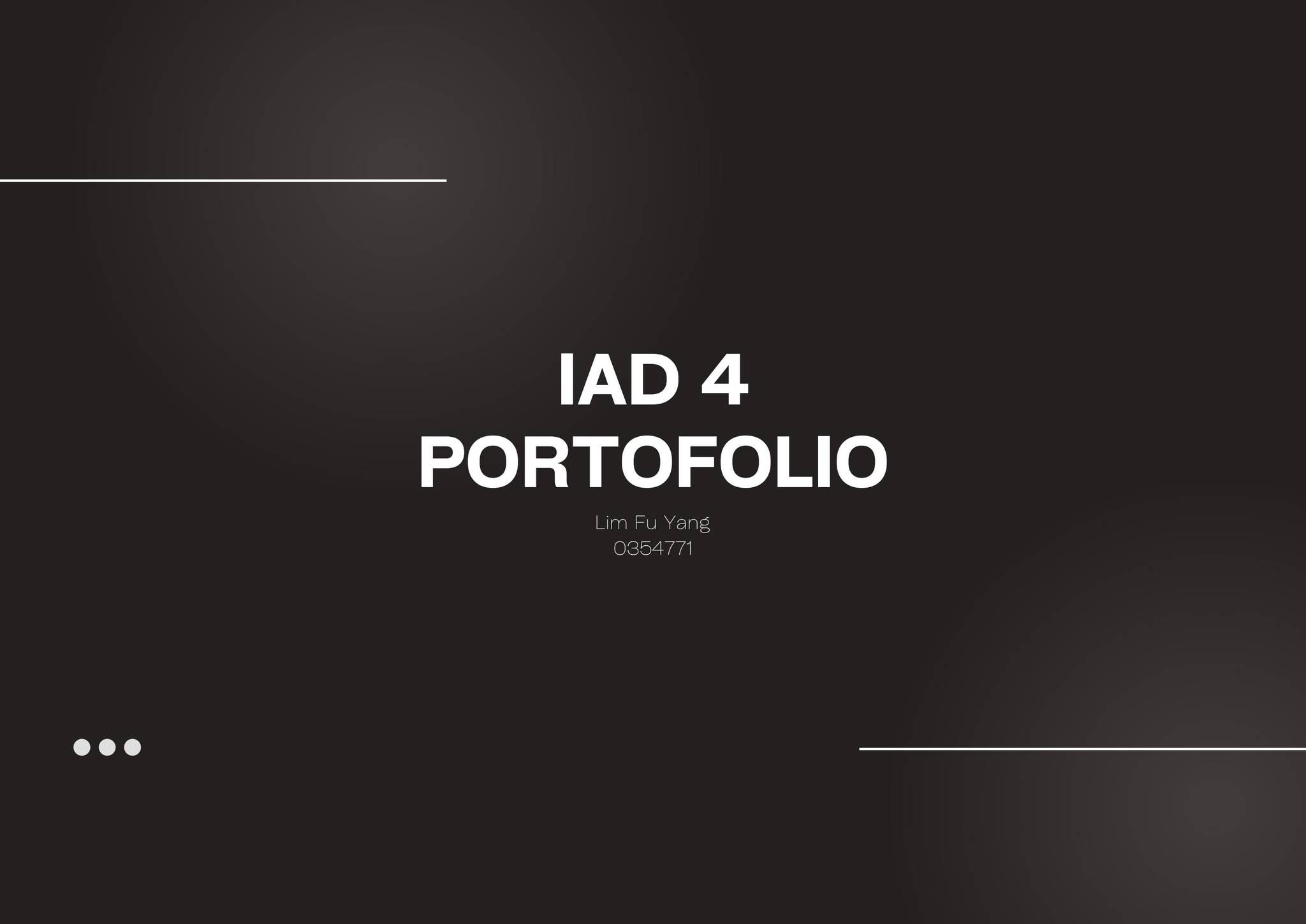 Lim Fu Yang IAD4 portfloio by Fu Yang Lim - Issuu