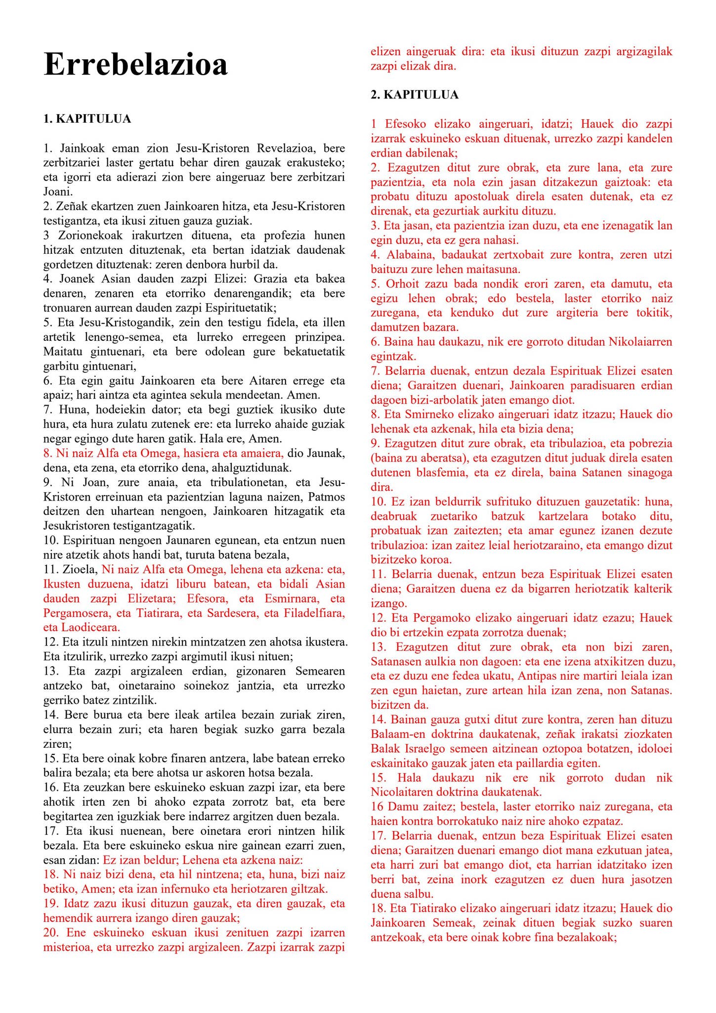 Basque - The Book of Revelation by Filipino Tracts and Literature ...