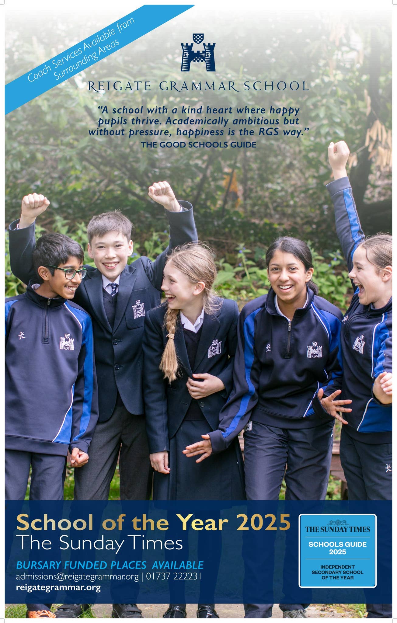 RGS Sunday Times School of the Year by RGS - Issuu