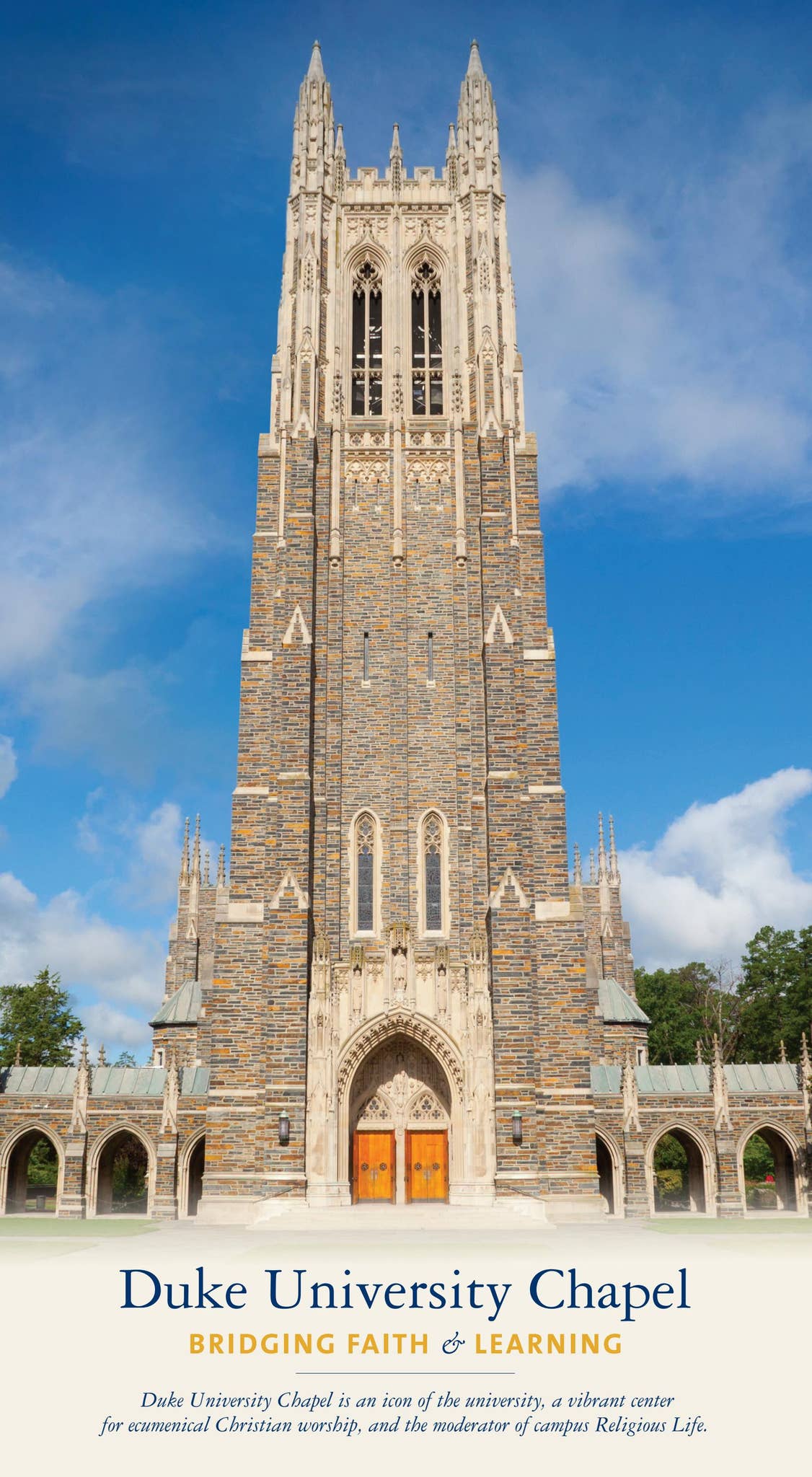 Duke Chapel Visitor Brochure by Duke Chapel - Issuu