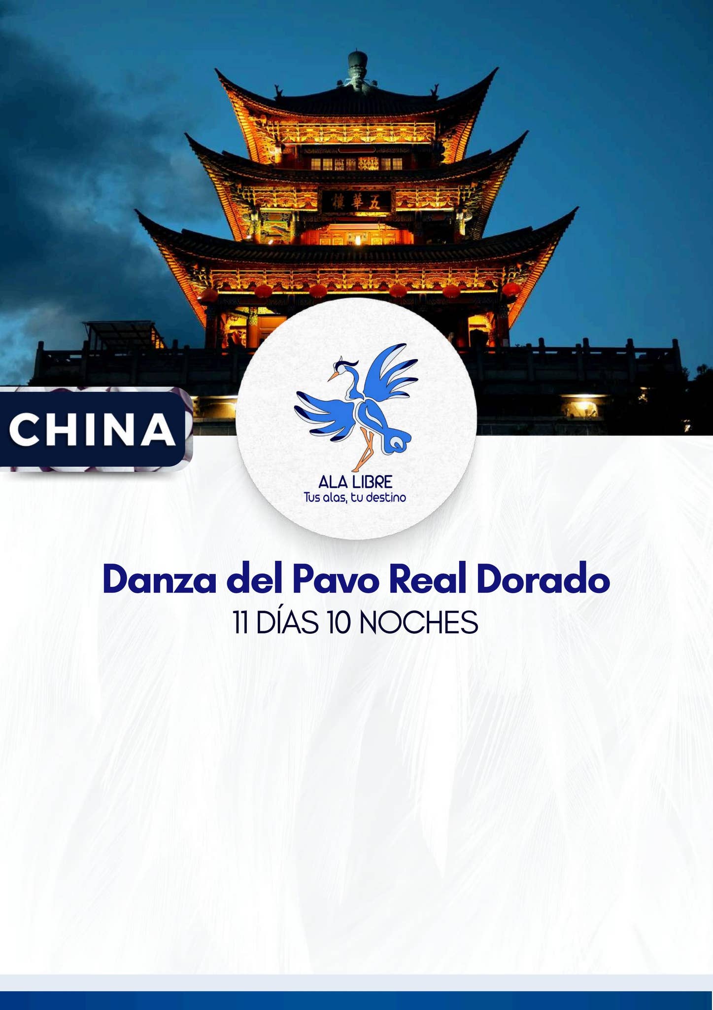 Danza del Pavo Real Dorado | China en 11 Días y 10 Noches by Ala Libre ...