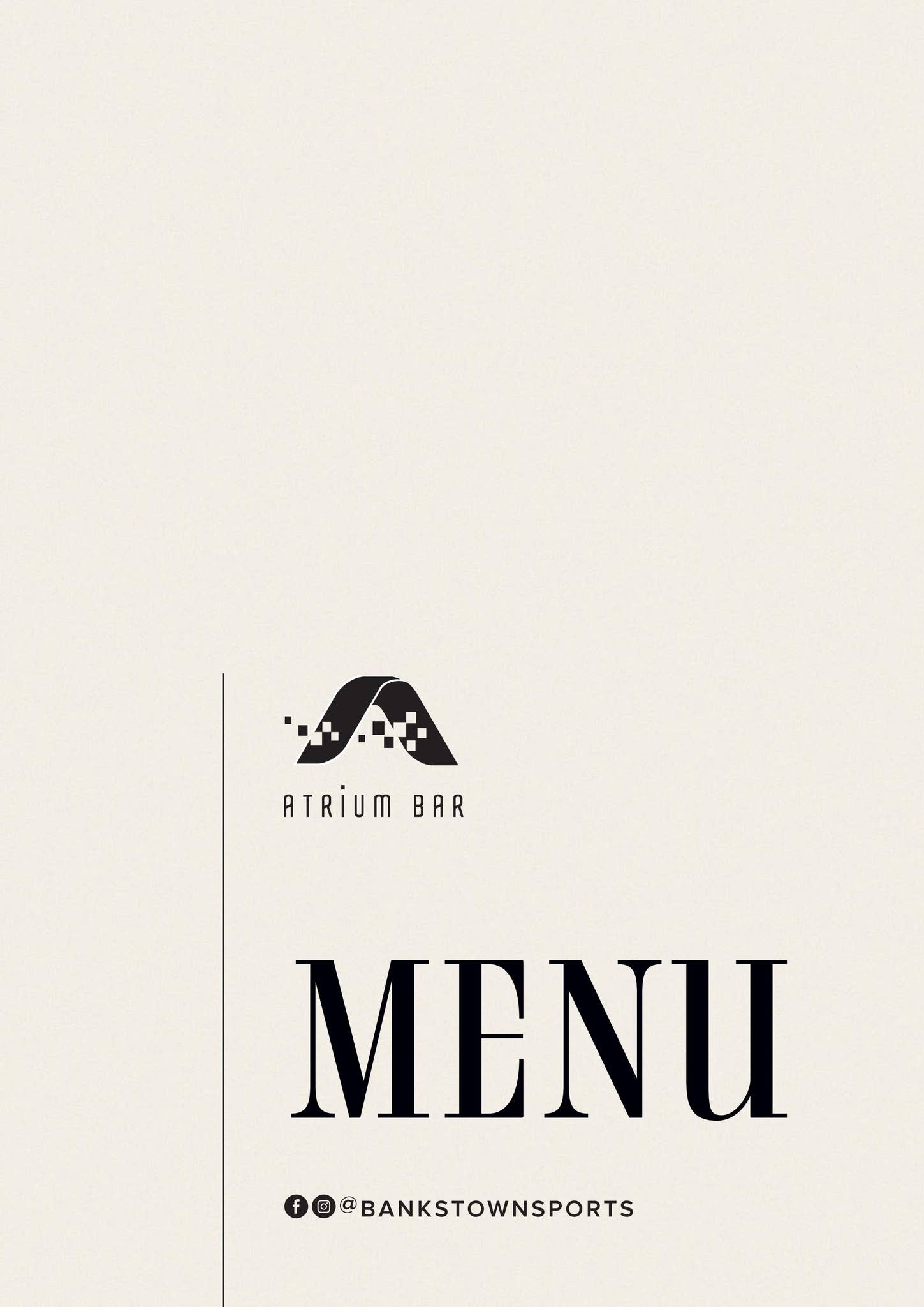 Atrium Bar Menu 2024 by Bankstown Sports Club - Issuu