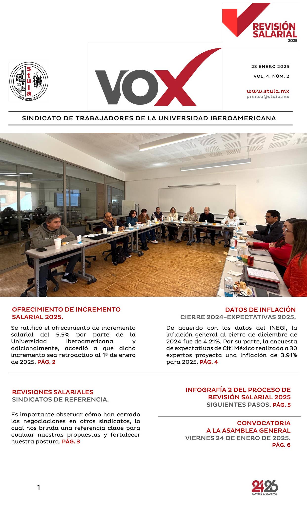VOX Vol. 4, Núm. 2; 23 de enero de 2025 by stuiamx - Issuu