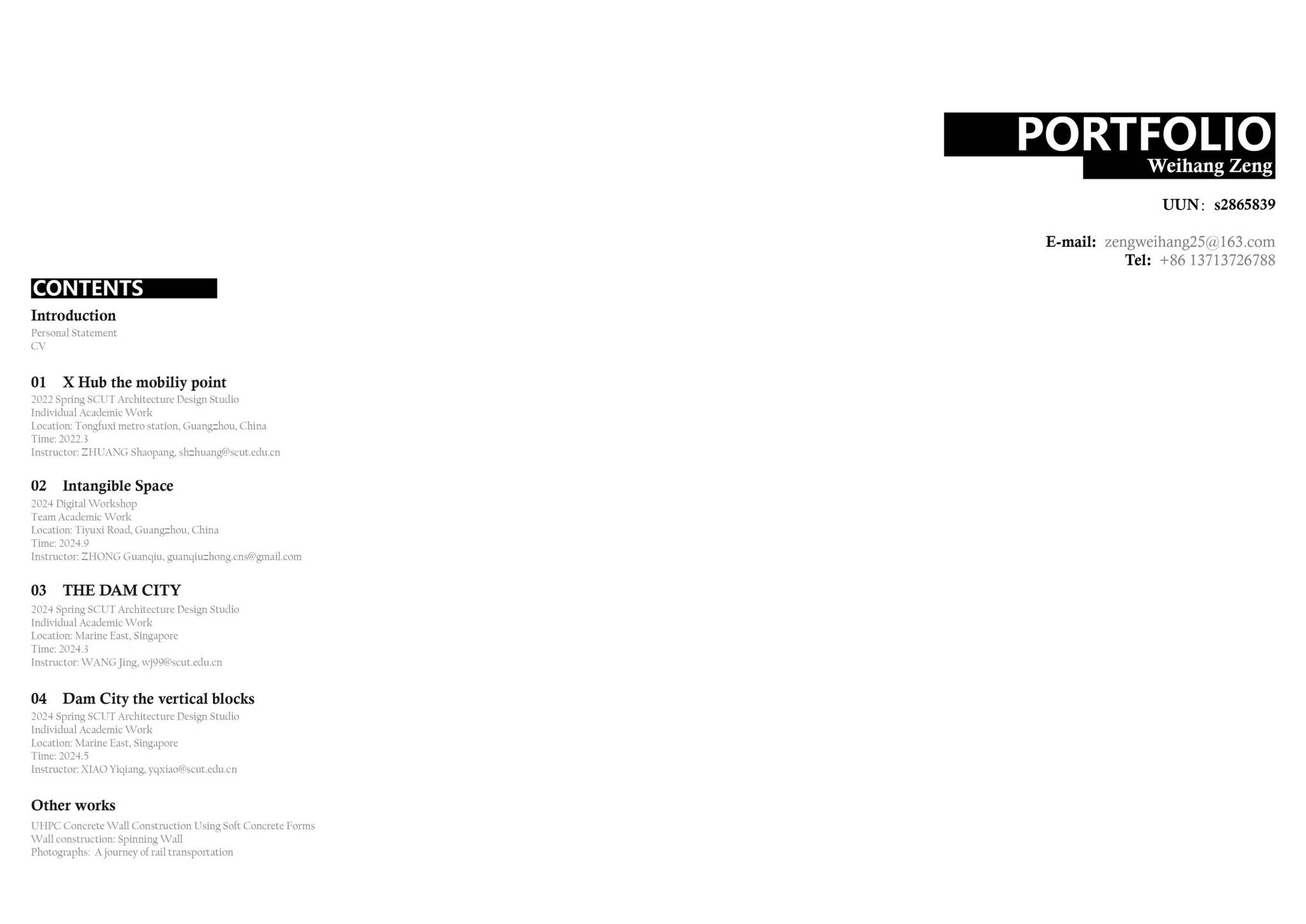 Portfolio-Weihang ZENG by winnieofftr163.com - Issuu