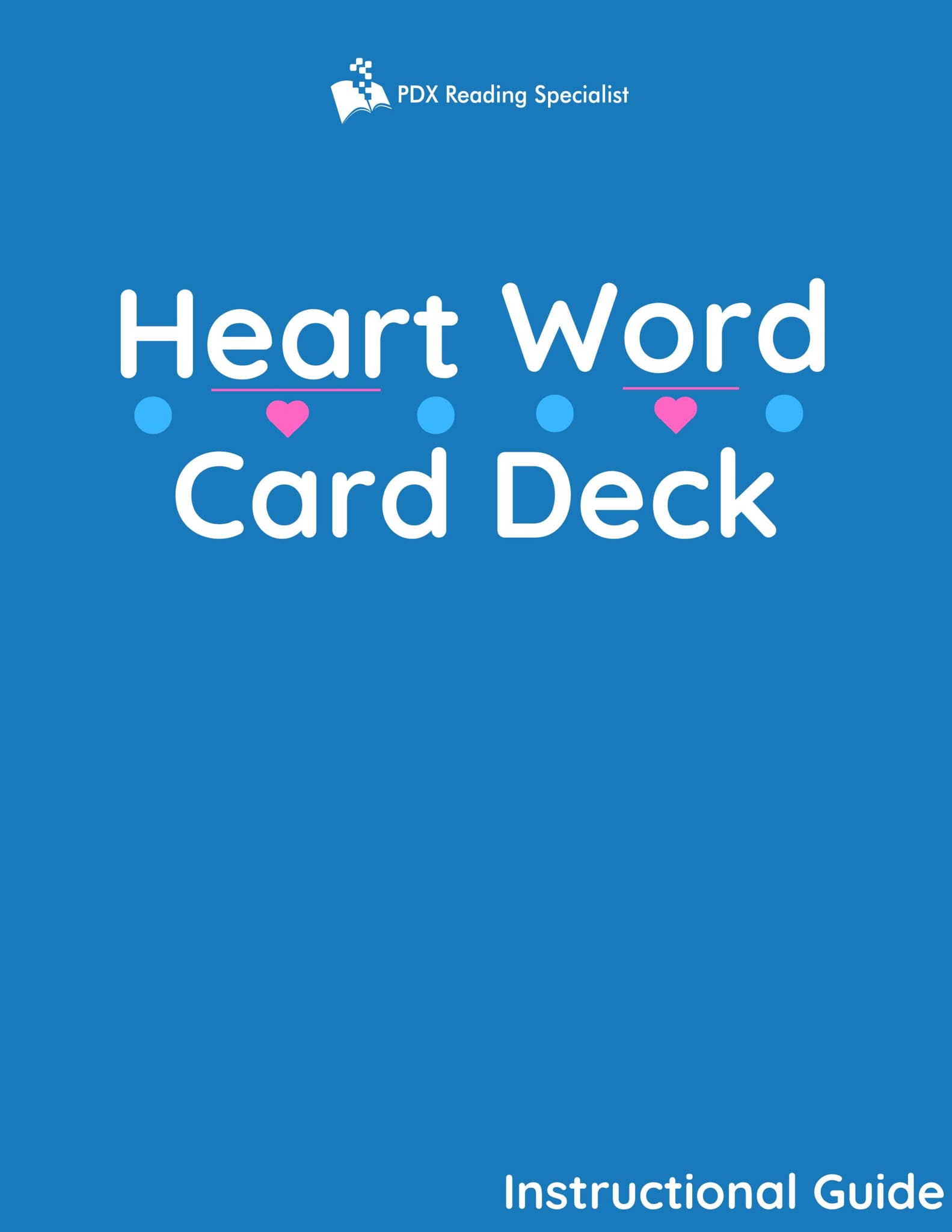 Heart Word Card Deck Instructions by pdxreading - Issuu
