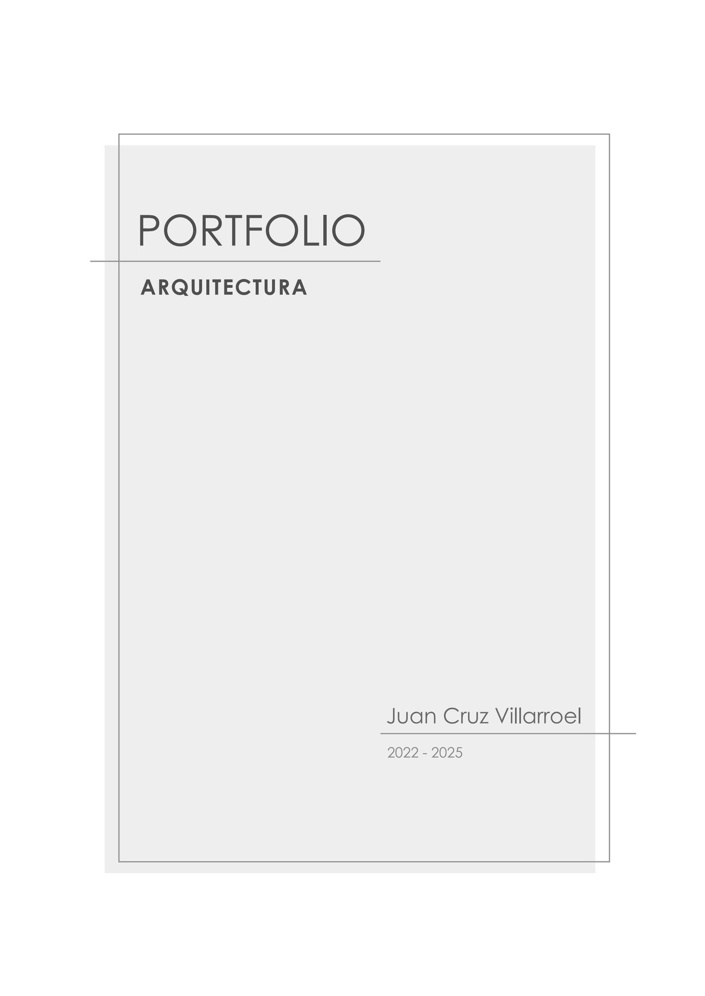PORTFOLIO ISSU 2025 by Juan Cruz Villarroel - Issuu