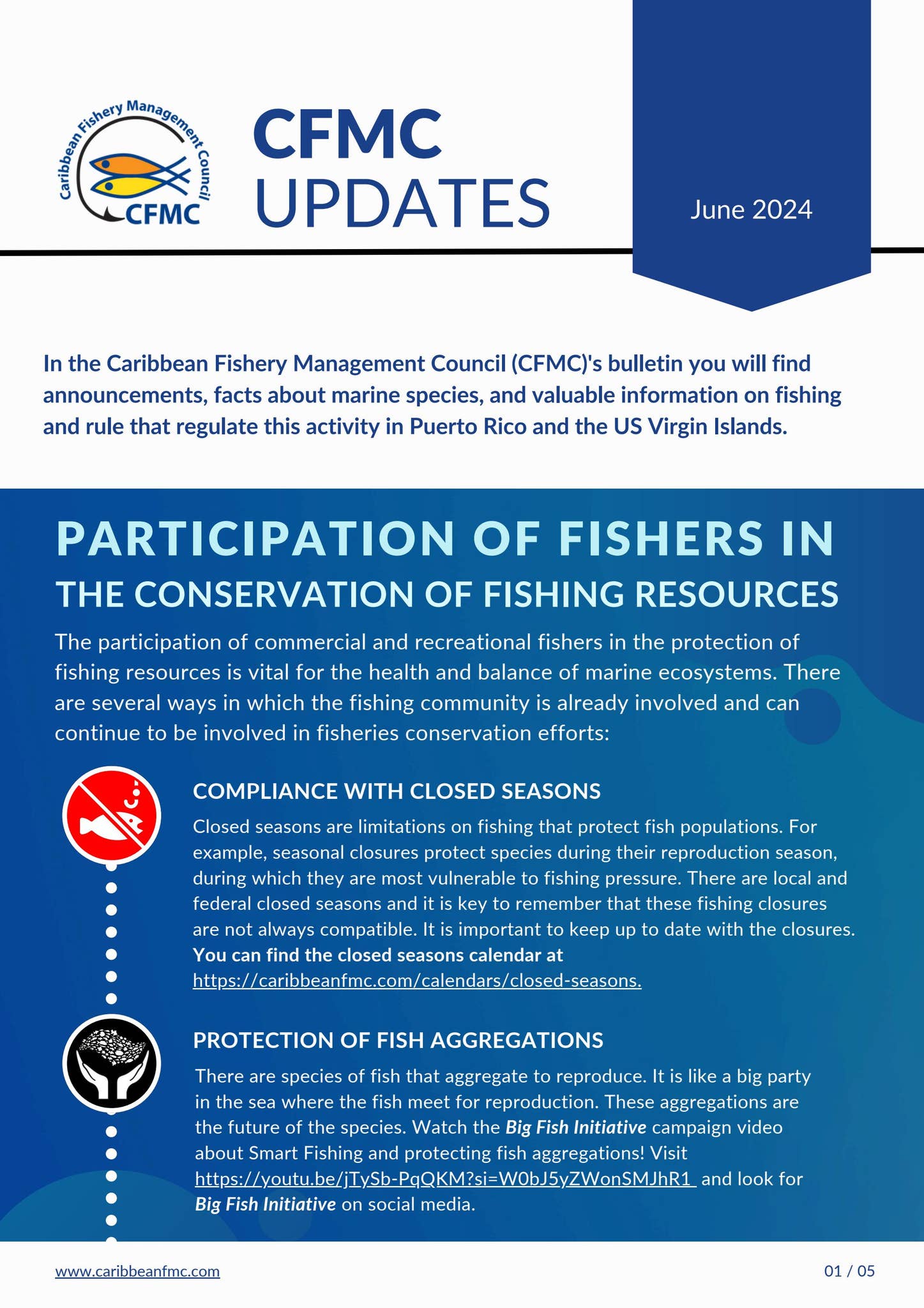 CFMC Updates (June 2024) by Caribbean Fishery Management Council - Issuu