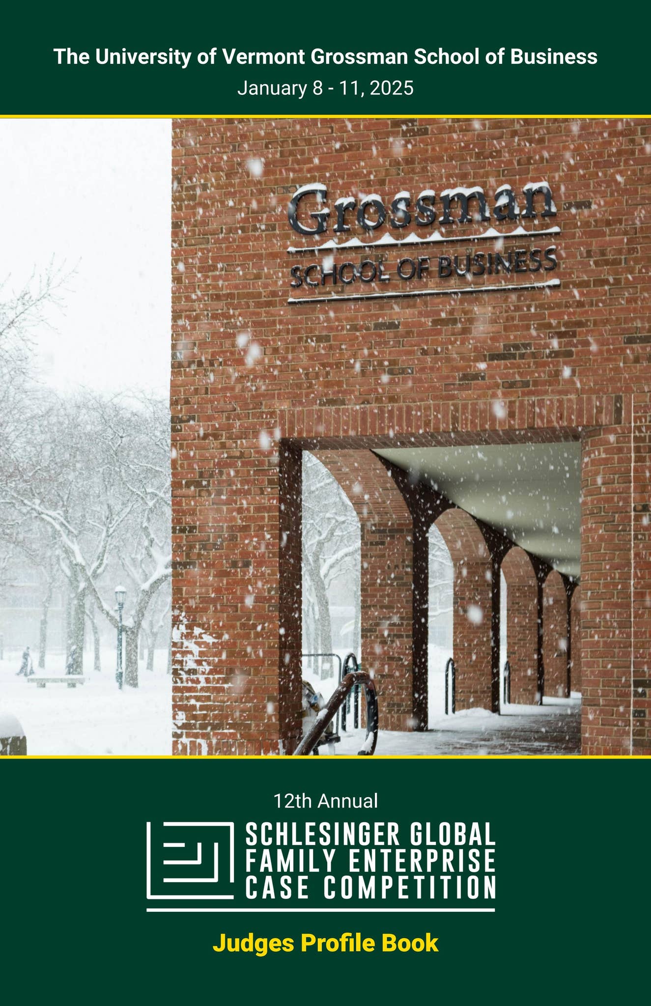 2025 SG-FECC Judge Profile Book by UVM Grossman School of Business - Issuu