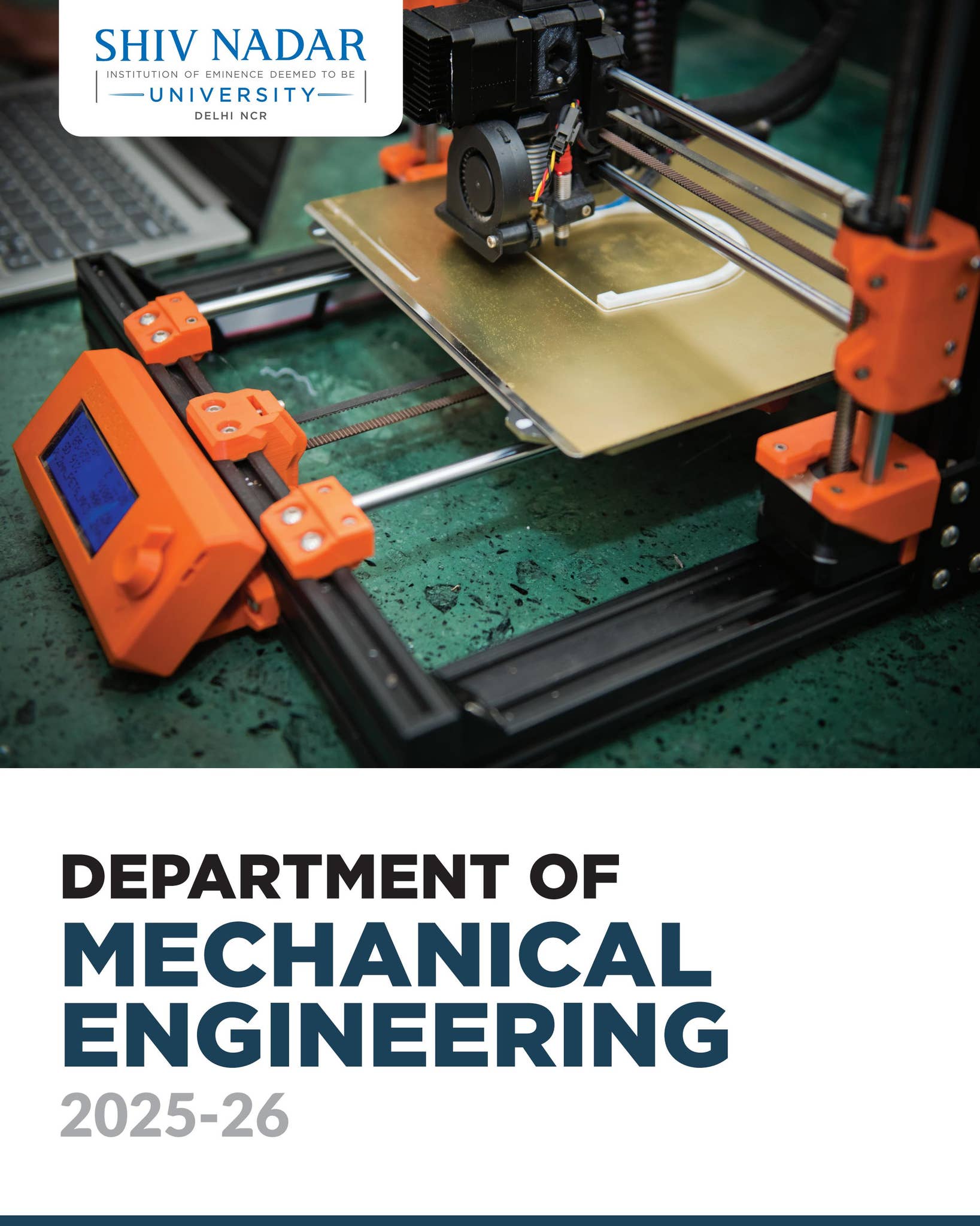 Mechanical Engineering Brochure 2025-26 by Shiv Nadar University, Delhi ...