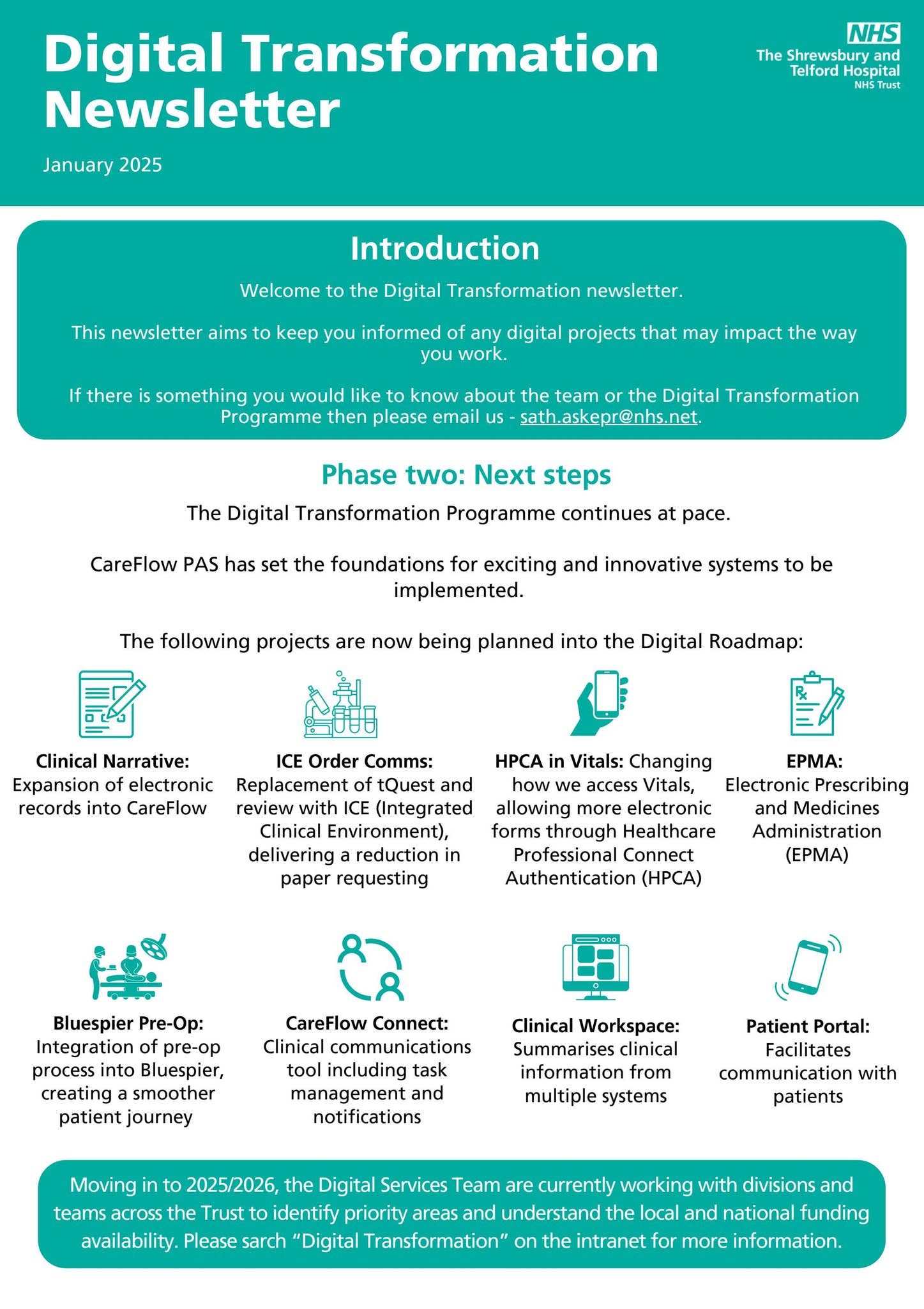 Digital Transformation Newsletter by The Shrewsbury and Telford ...
