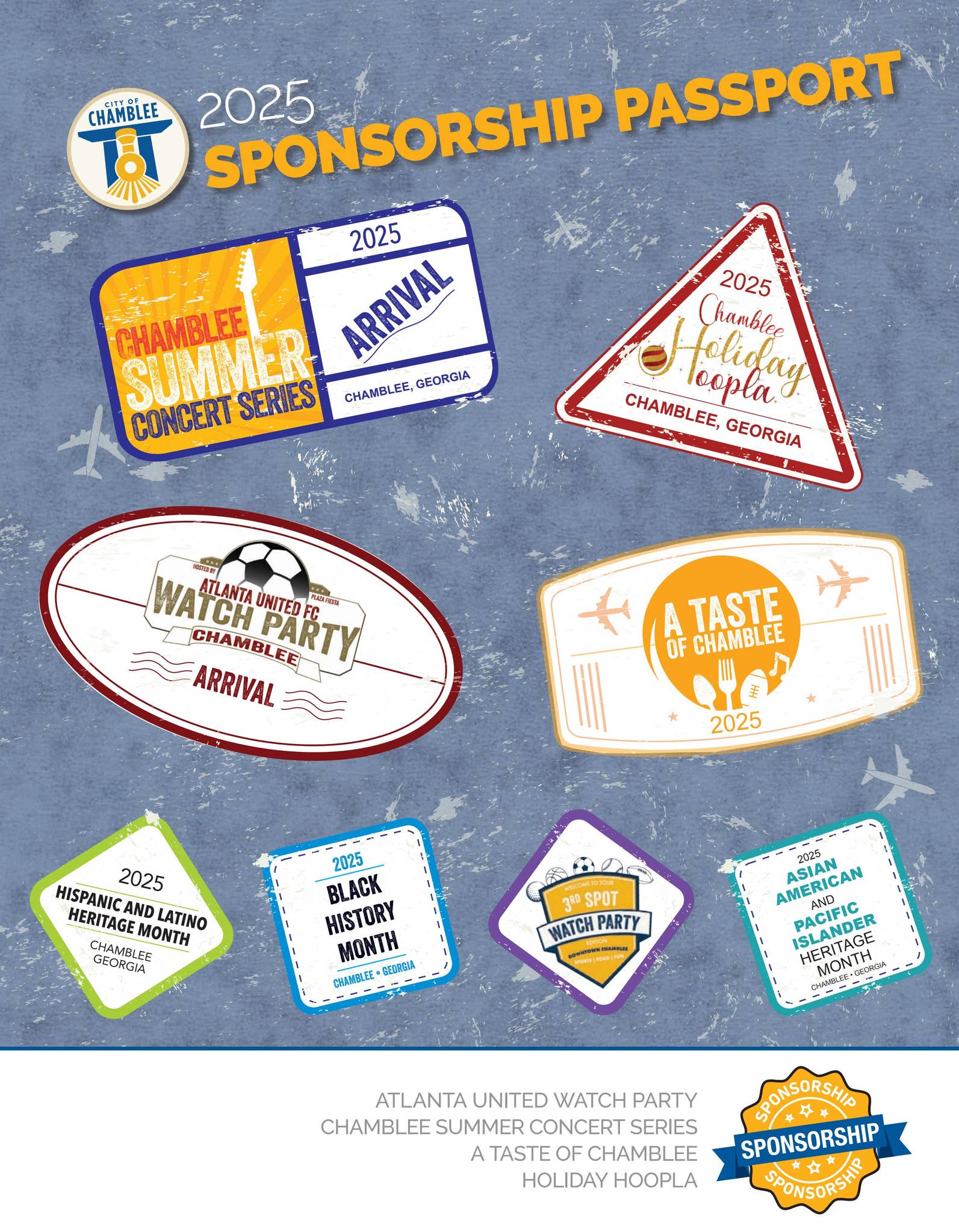 Sponsorship Booklet 2025 by City of Chamblee - Issuu