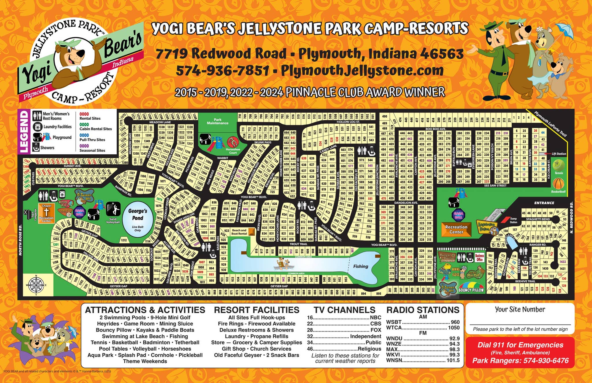 Yogi Bear Camp Plymouth Indiana