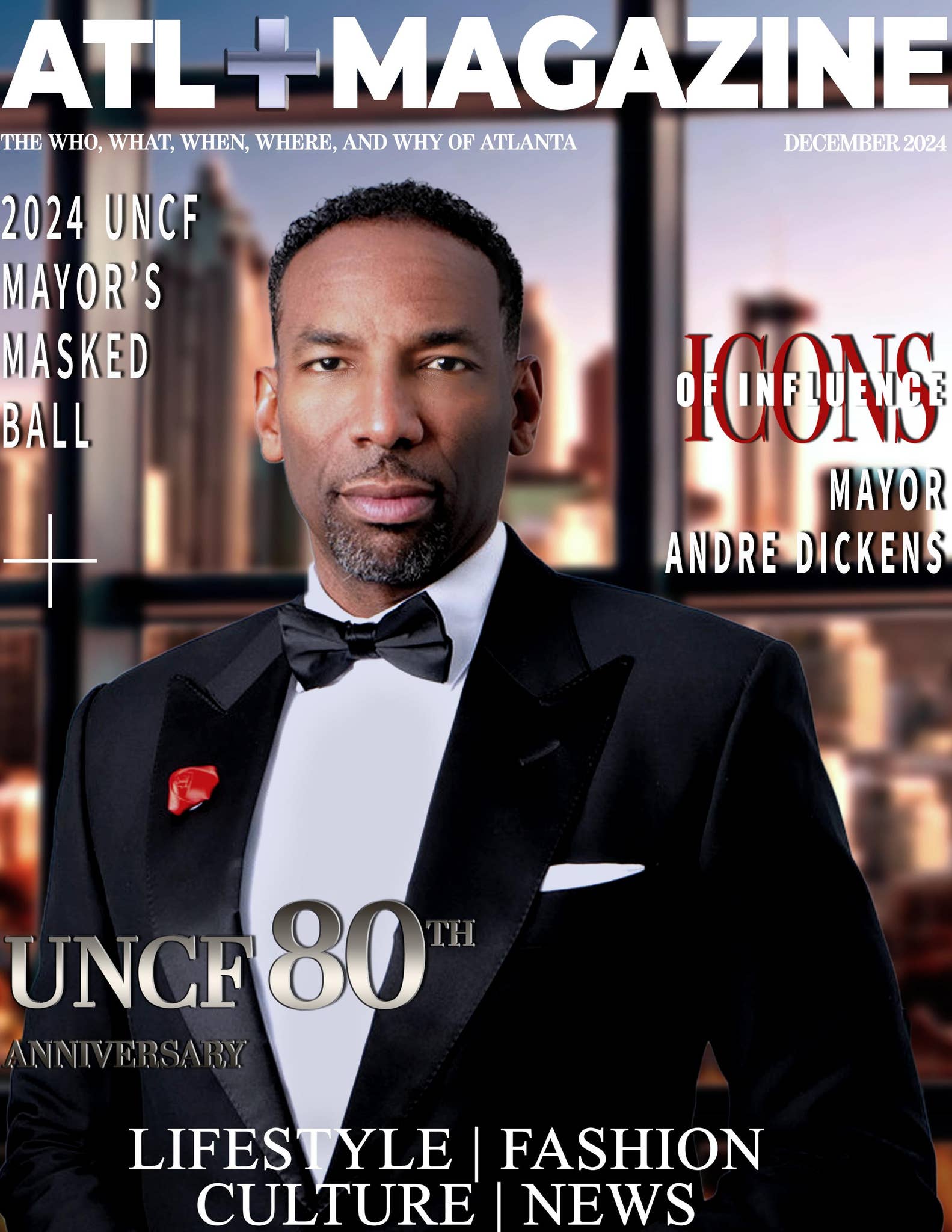 ATL Plus Magazine December 2024 "Icons of Influence" with Mayor Andre ...