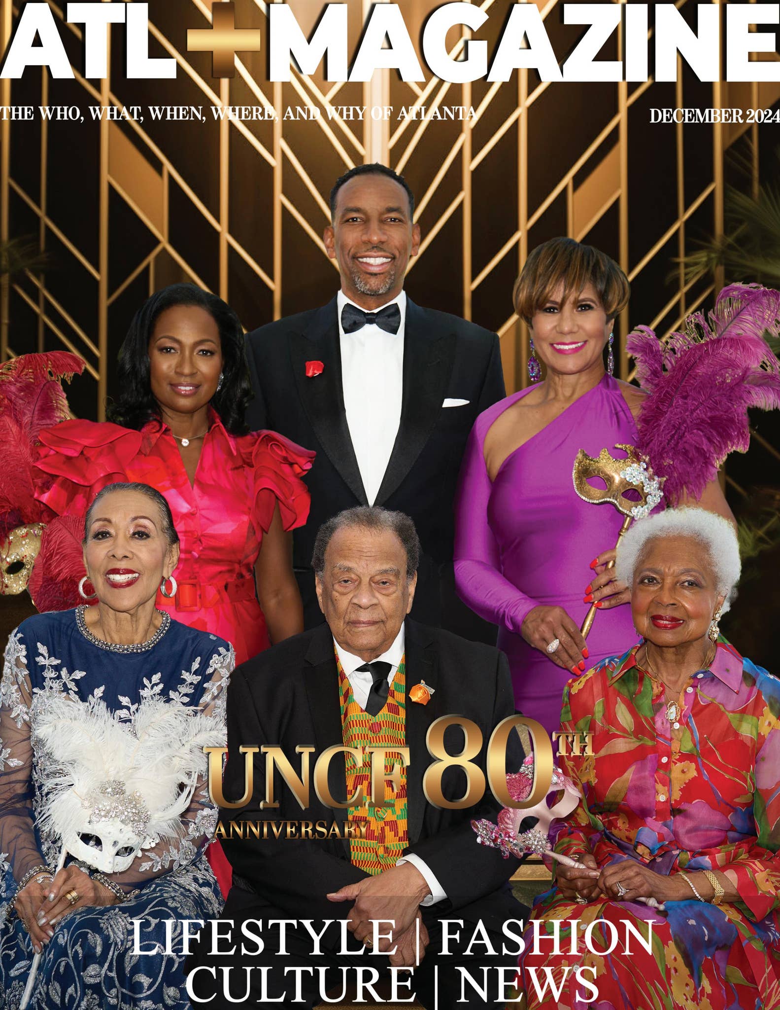 ATL Plus Magazine December 2024 "Icons of Influence" with "2024 UNCF ...