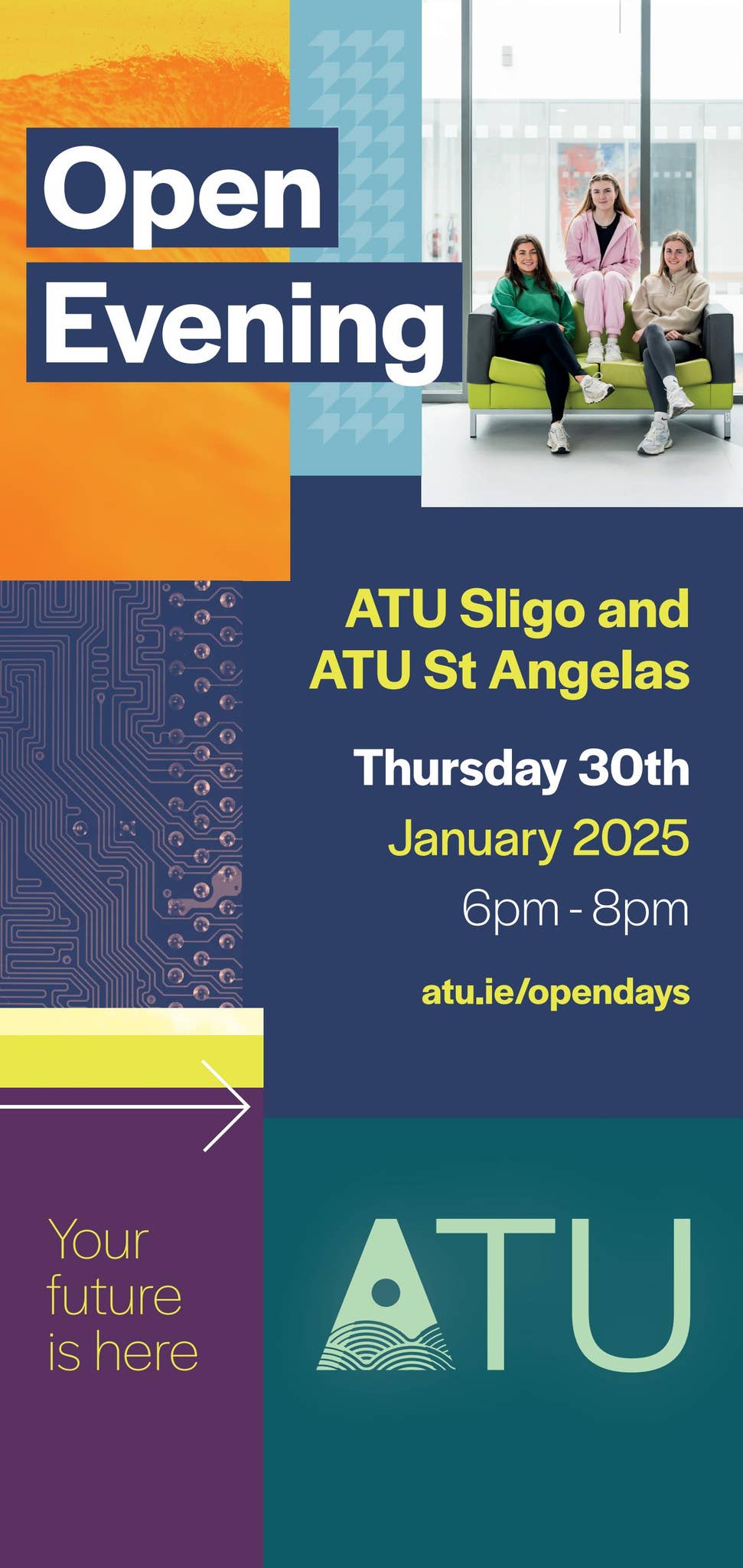 ATU Open Evening January 2025 - Sligo and St Angelas Campuses by ...